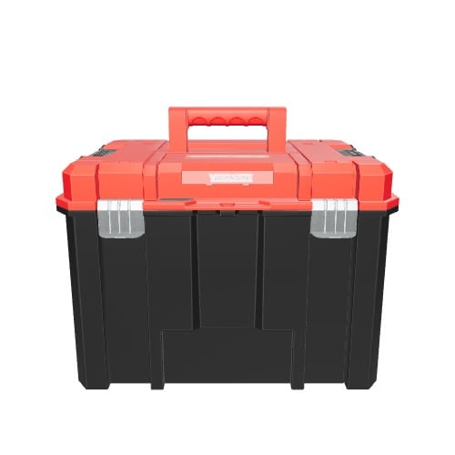 CRAFTSMAN VERSASTACK 17 in W x 11.87 in H x 13 in D Red Plastic Tool Box CMST17825 at Lowes