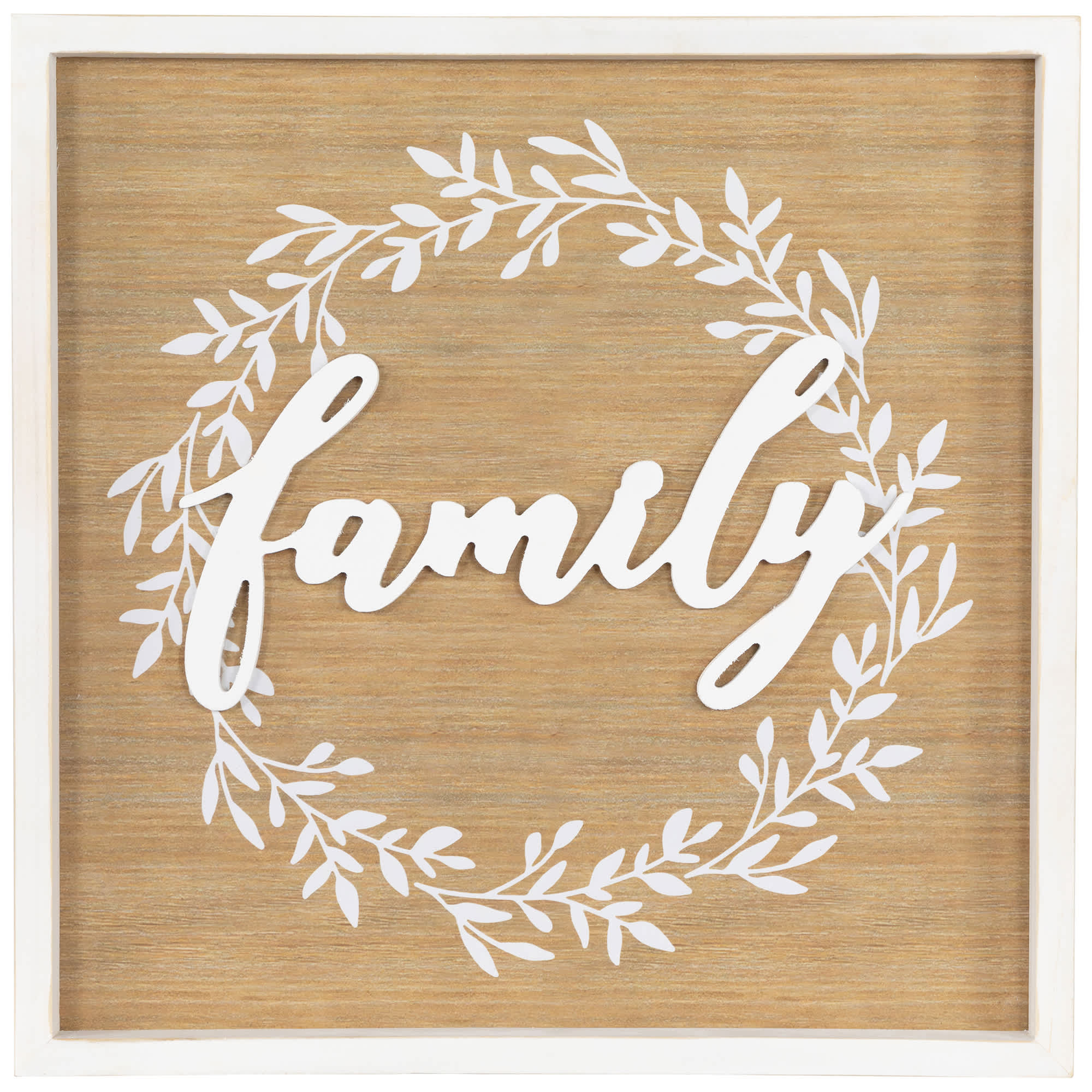 Northlight Framed Foliage Best Day Ever with Photo Clip Wall Art - 11. ...