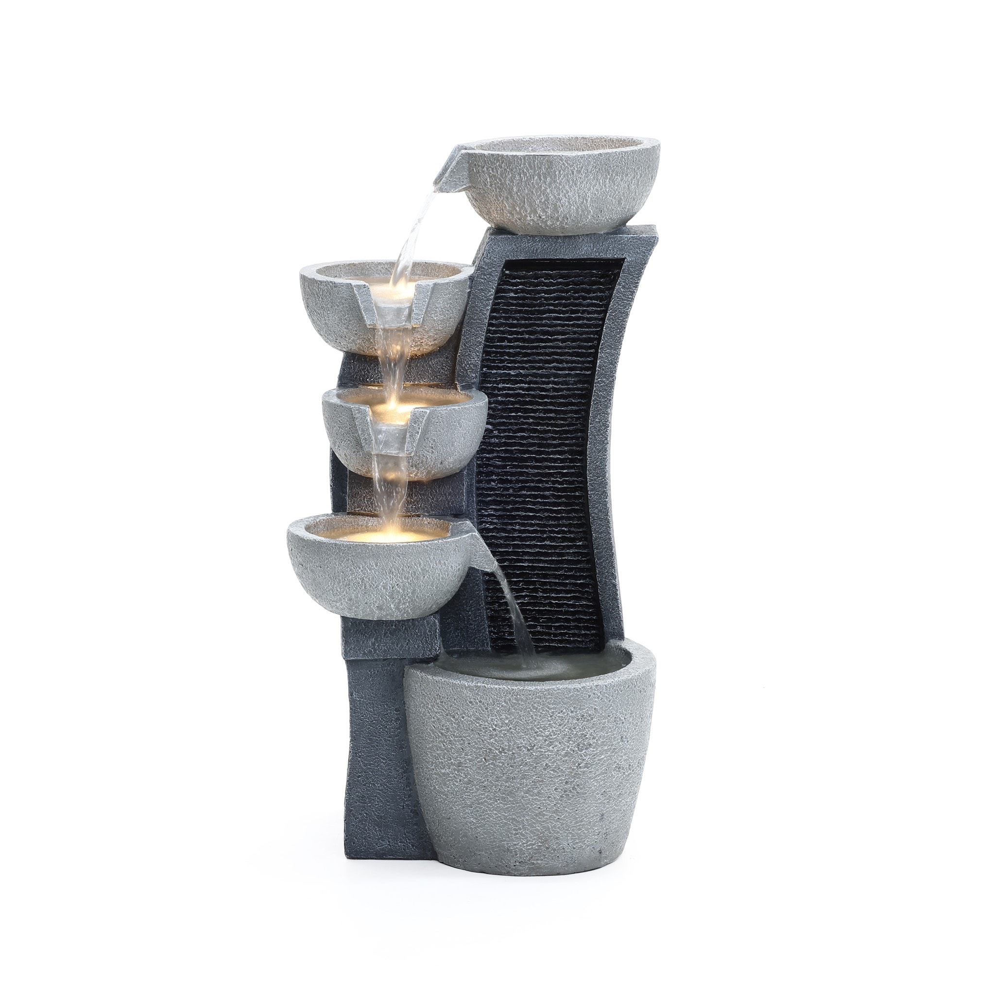 Plastic 12.4-Inch-Deep Outdoor Fountains at Lowes.com