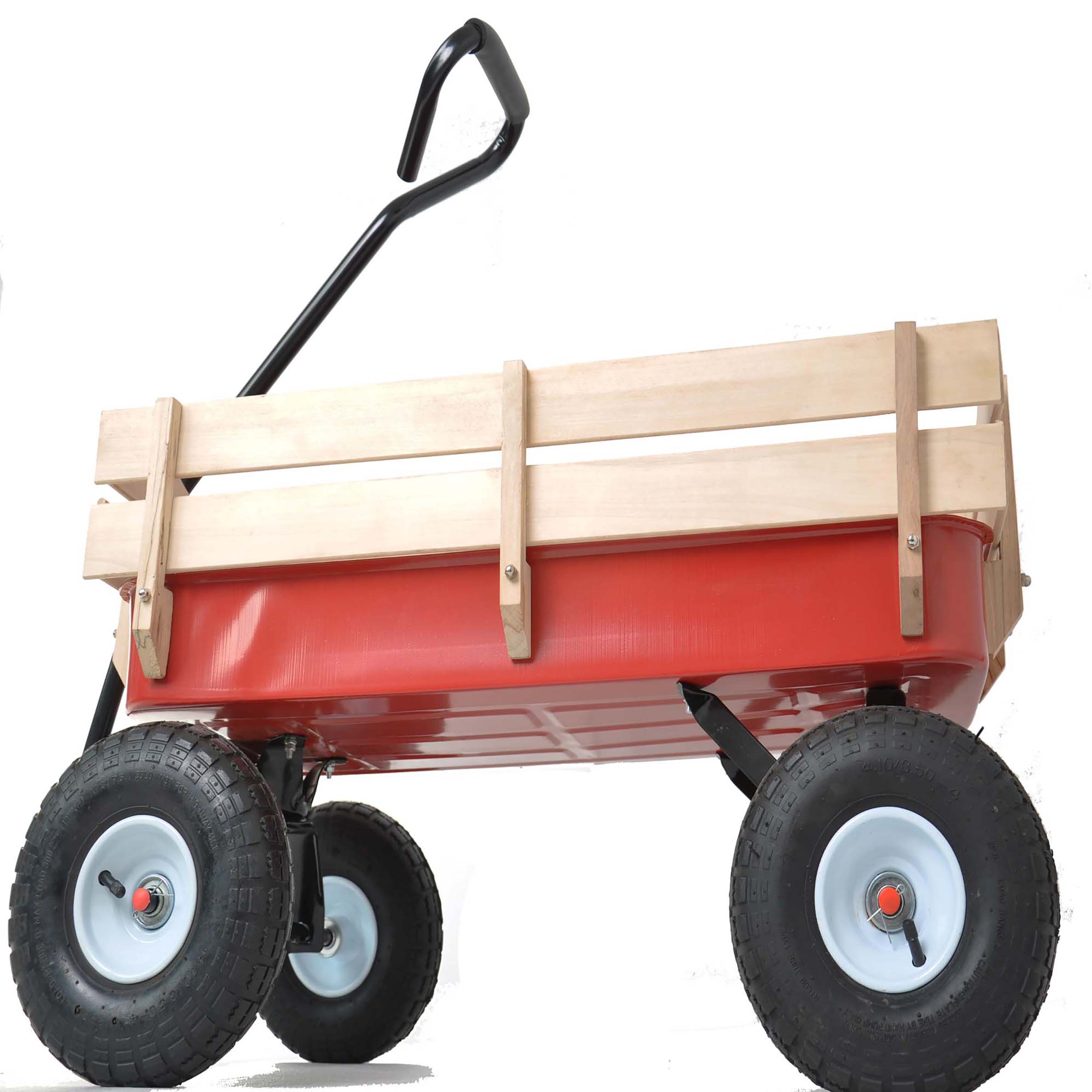 CESICIA 3.03-cu ft 4 Wheel Steel Push Wheelbarrow FCOMS02G at Lowes.com