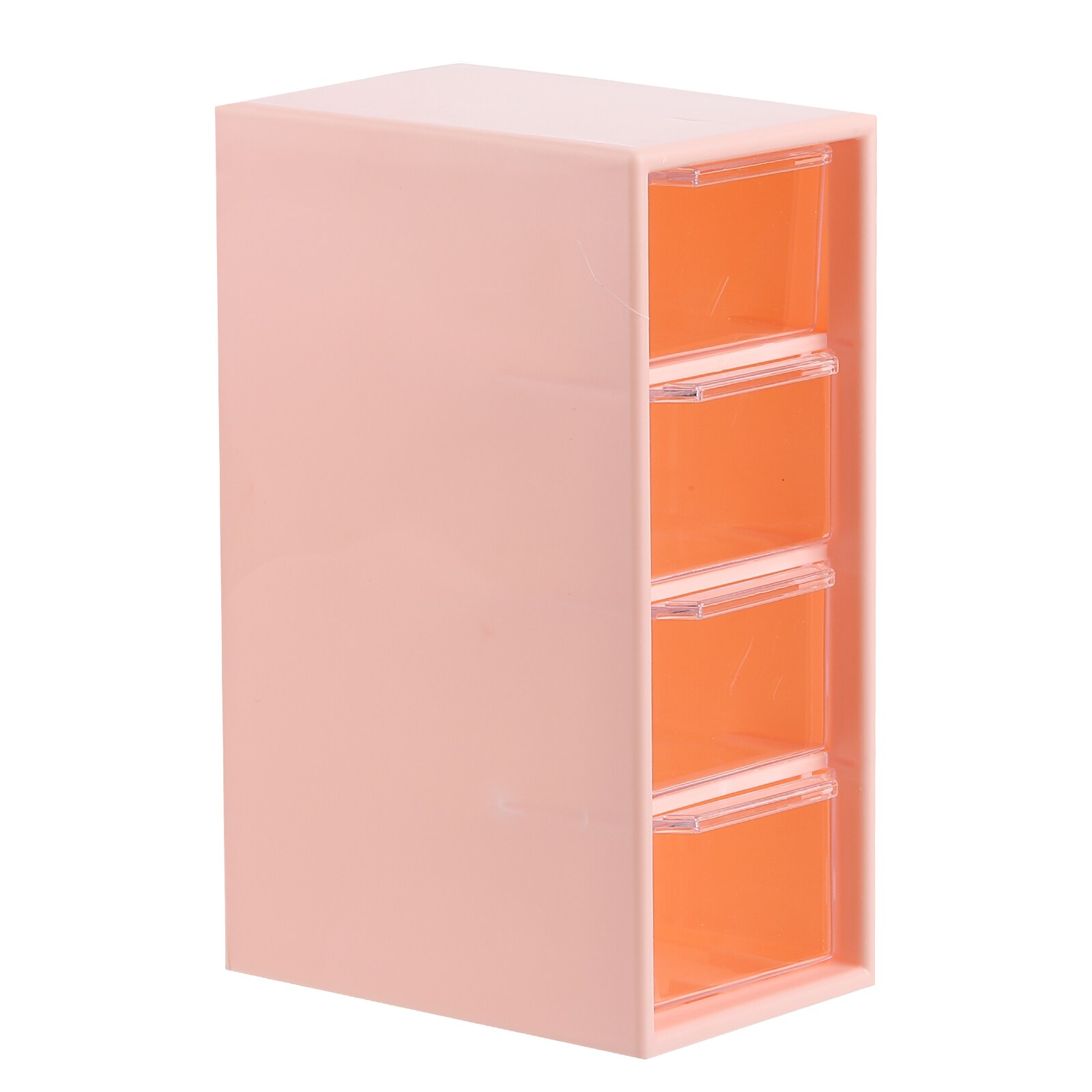 PATIKIL Cosmetic/Makeup Organizer Box Plastic Makeup Cosmetics with 4 ...