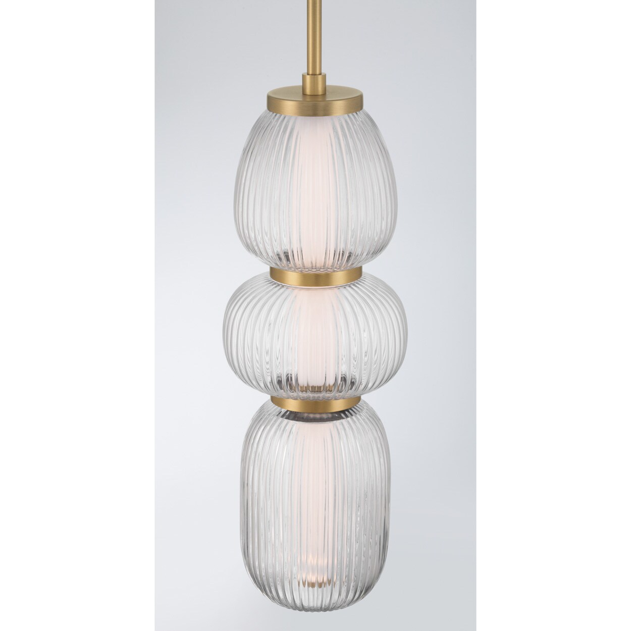 Minka Lavery Cordel 1 -Light Legacy Brass Modern/contemporary Ribbed ...