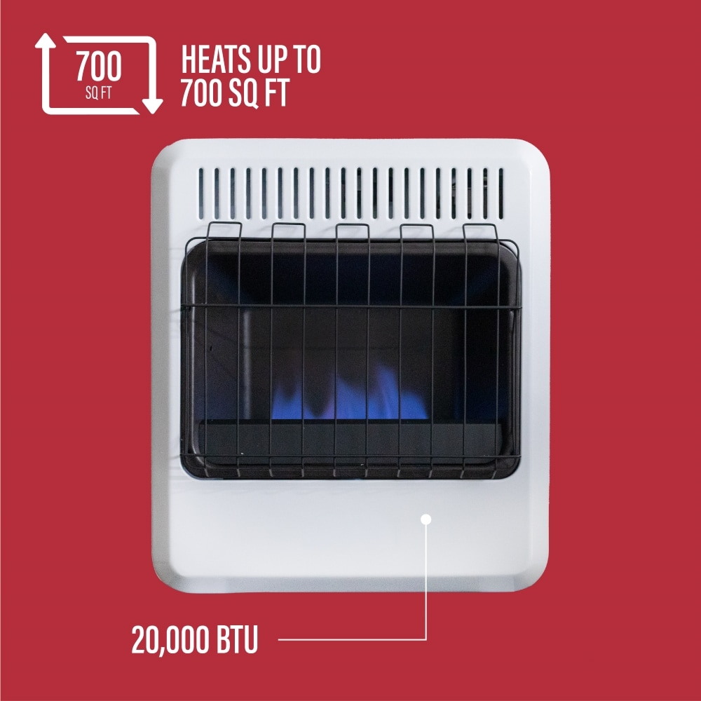 Master Forge 20000 -BTU Wall -Mount Indoor/Outdoor Natural gas or ...