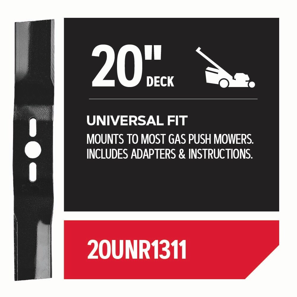 Oregon 20-in Deck Multipurpose Mower Blade for Walk-behind Mowers ...