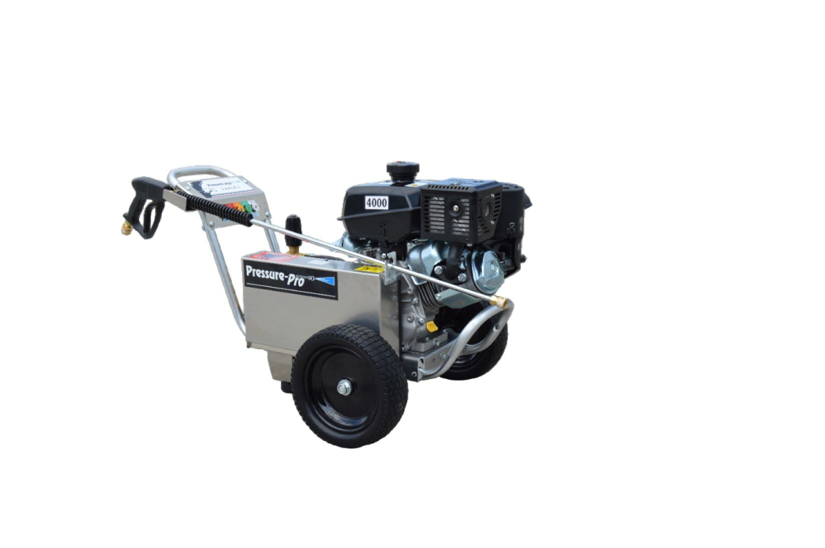 Pressure-Pro Eagle II 4000 PSI 4-Gallons Cold Water Gas Pressure Washer ...