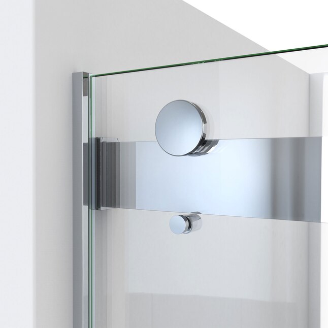 Dreamline Essence Chrome 56 In To 60 In W X 60 In H Frameless Bypass