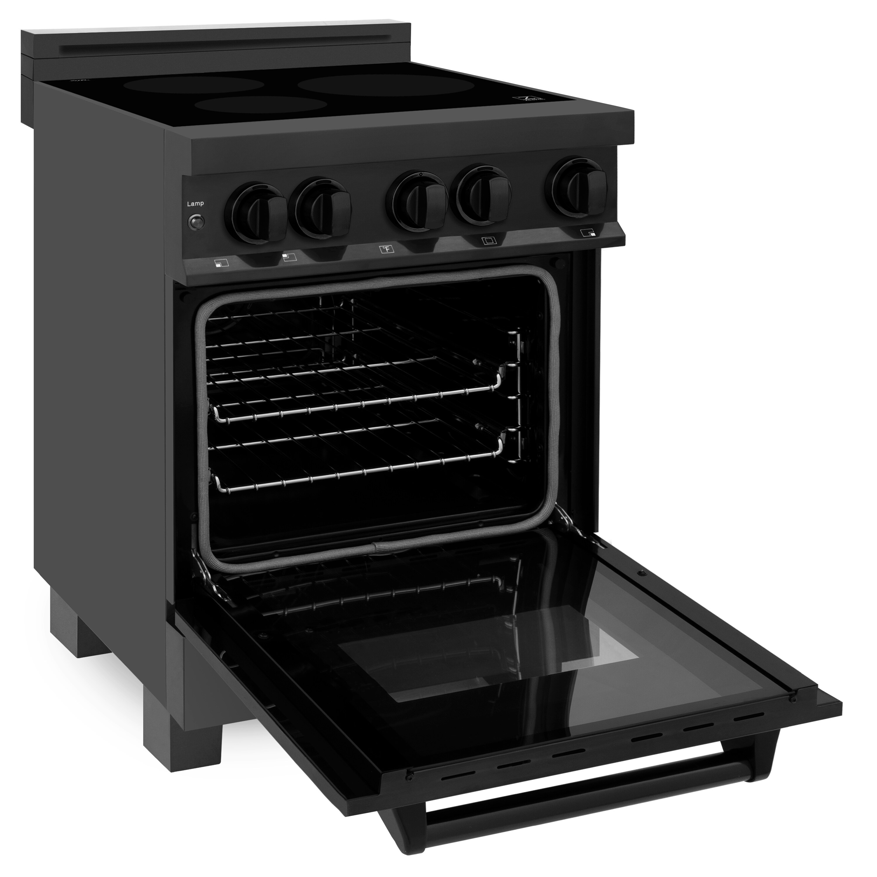 ZLINE KITCHEN & BATH Legacy 24-in 4 Burners 2.8-cu ft Manual Cleaning ...