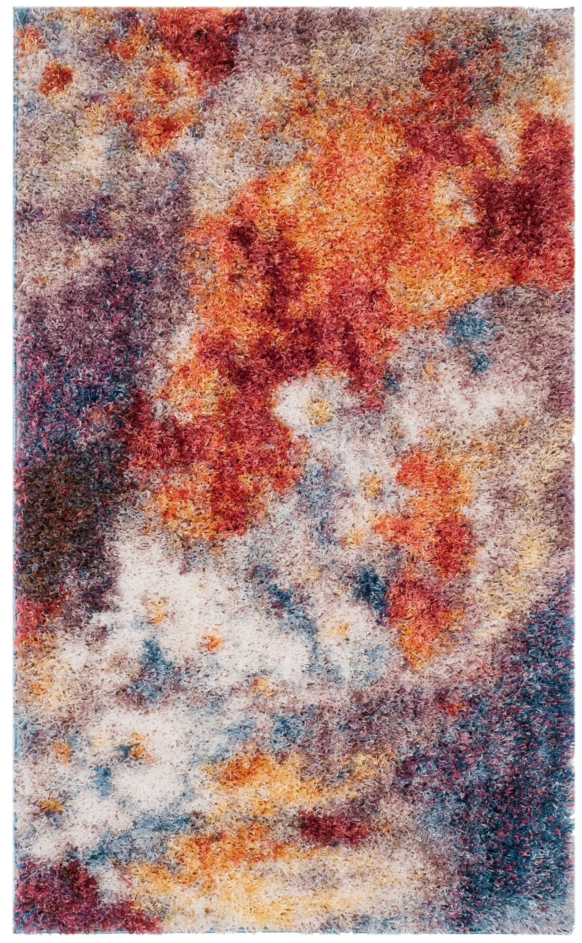 Safavieh Gypsy 520A Rust Ivory 3 X 5 Area Rug in the Rugs department at ...