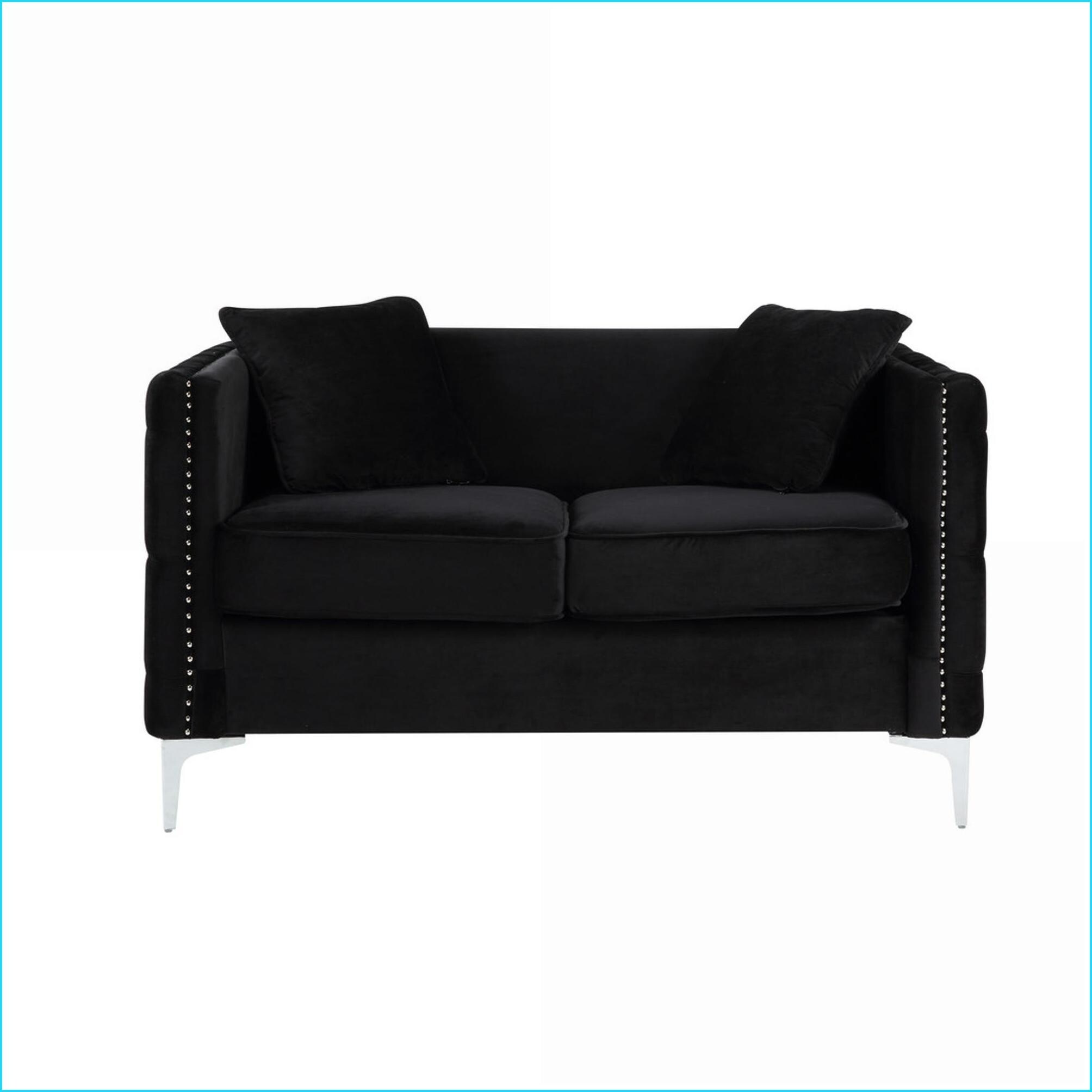 Watnature Sofas Couches for Living Room Modern Button Tufted Nailhead ...