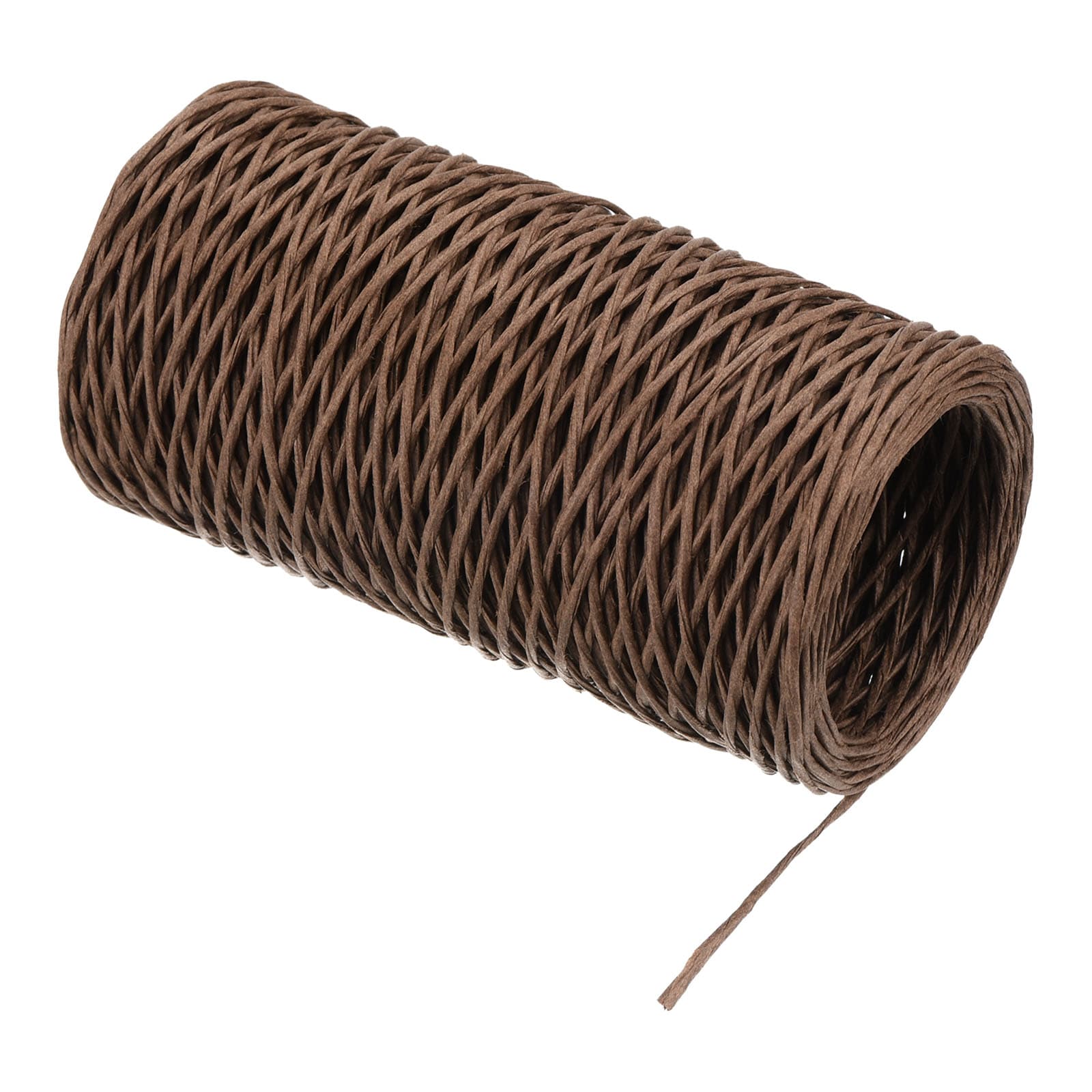 PATIKIL 164 Feet Floral Bind Wire Wrap Twine 1mm Florist Wire Iron Wire Paper Covered Vine ...