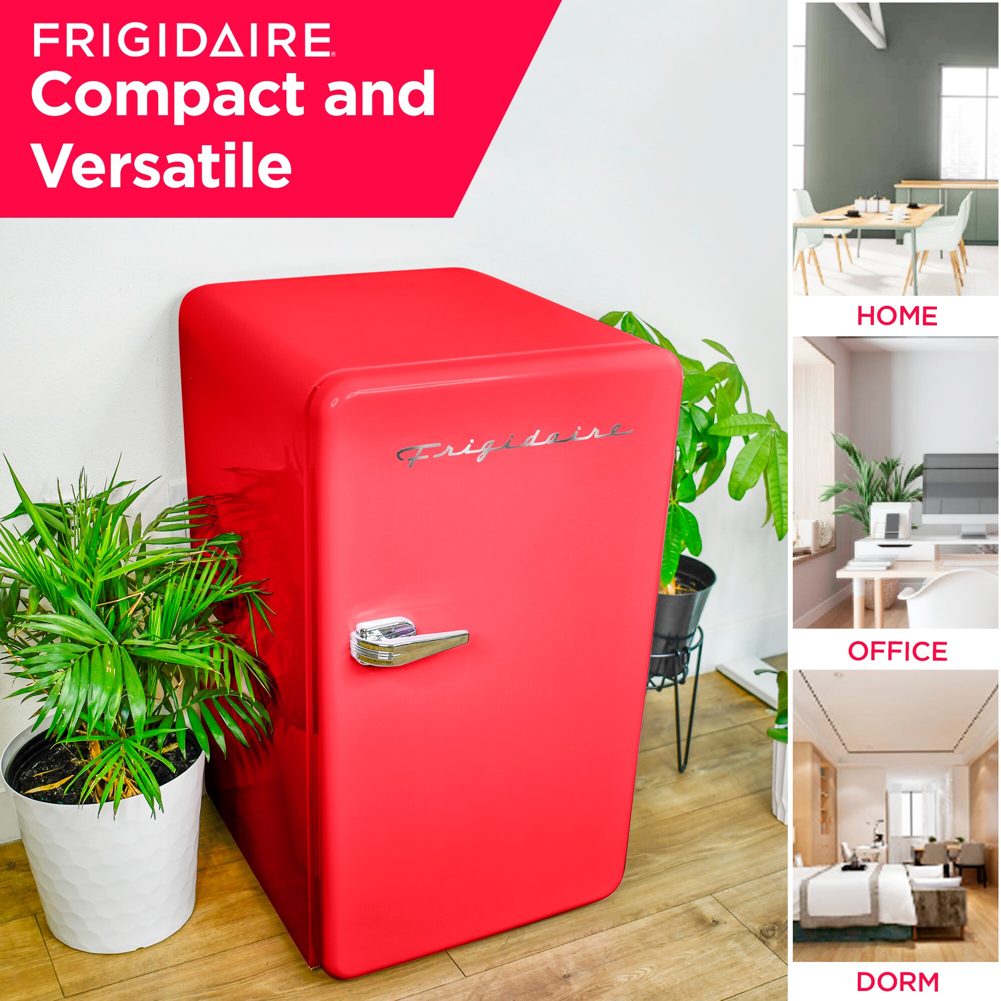 Frigidaire 3.2-cu ft Mini Fridge ( Red ) in the Mini Fridges department ...