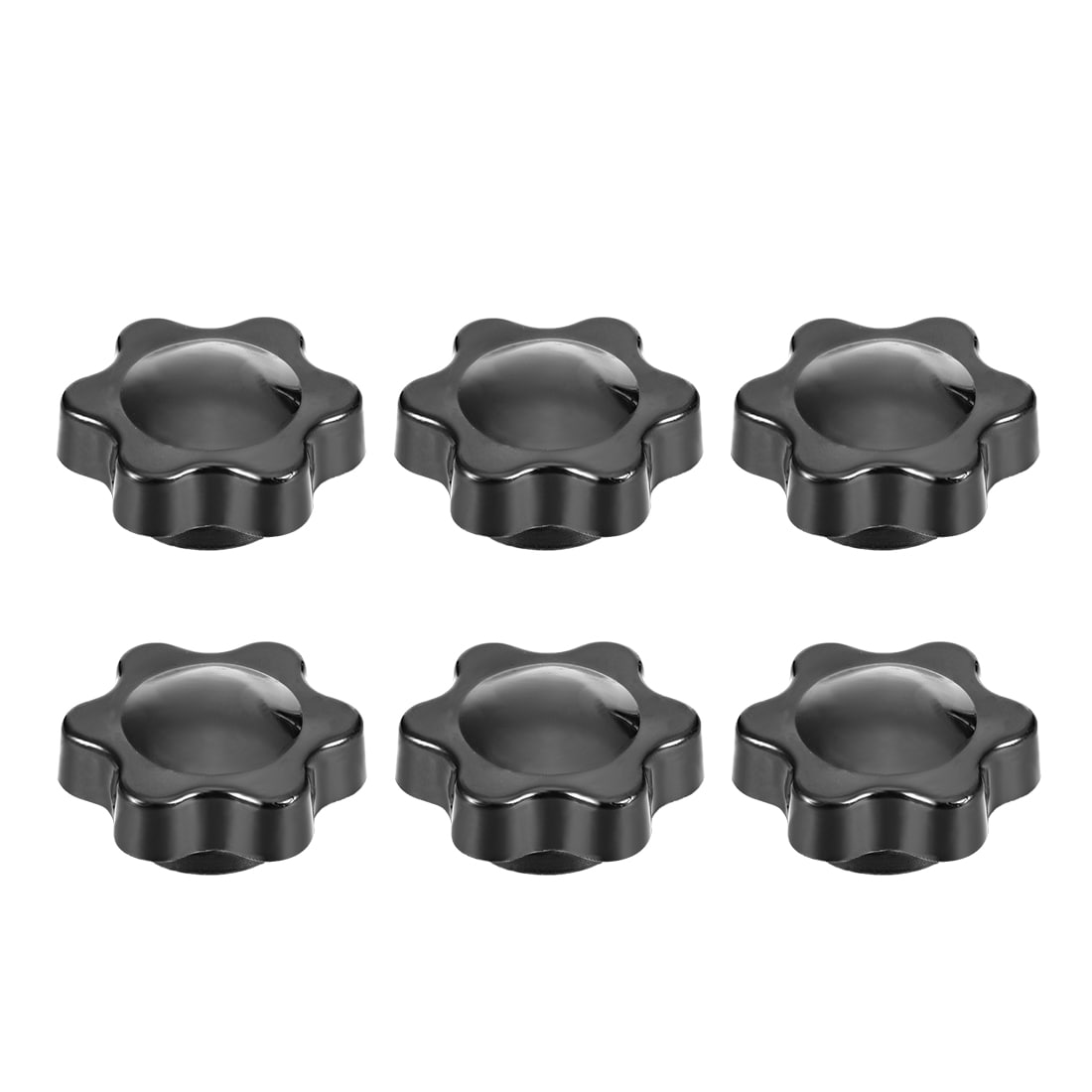 Unique Bargains Clamping Handle Screw Knobs Handle Star Knob M5 x 7mm ...