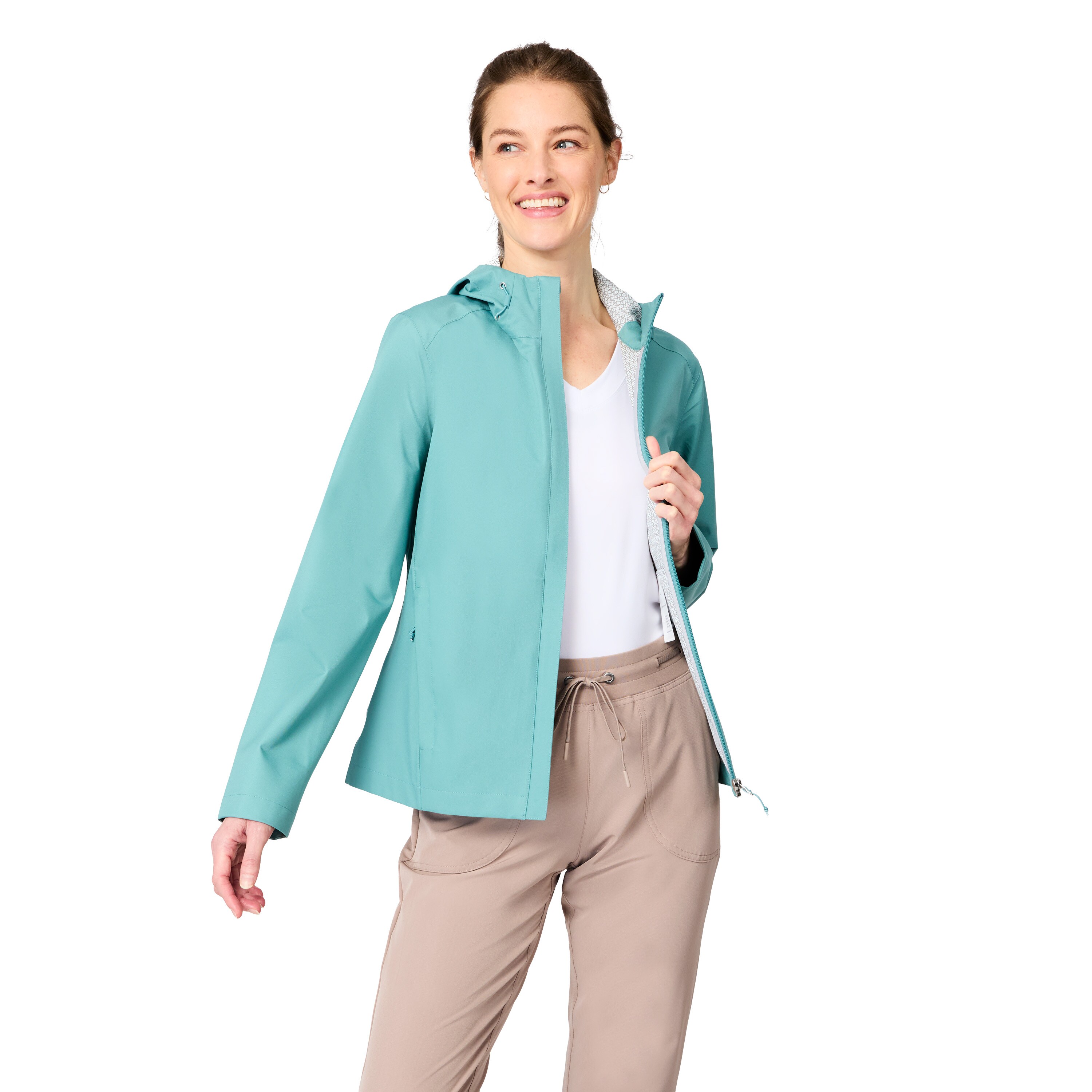 Free Country X20 Work Dry Women's Laurel Hooded Rain jacket ( Extra ...