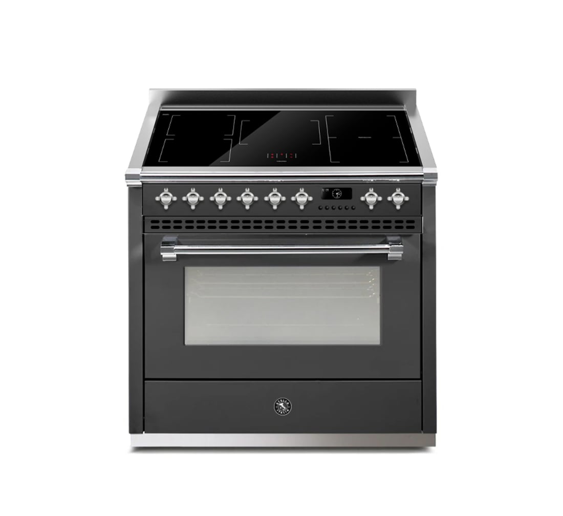 Slate Steam Cook Single Oven Electric Ranges at Lowes.com