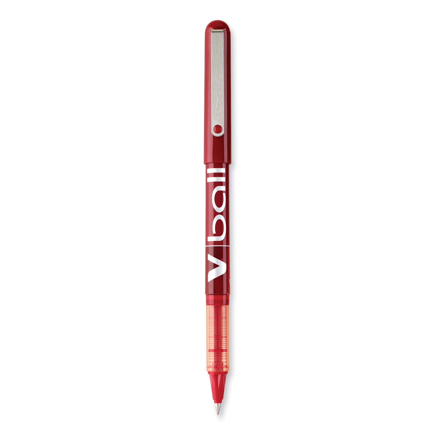 Pilot VBall Liquid Ink Rollerball Pen Stick Extra Fine 0.5 mm Red Ink ...