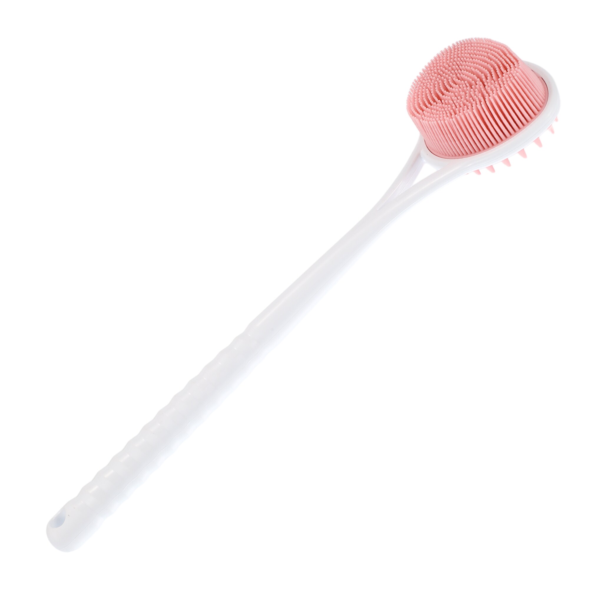 Unique Bargains Long Handle Bath Brush Back Scrubber for Bathroom 15.35 ...