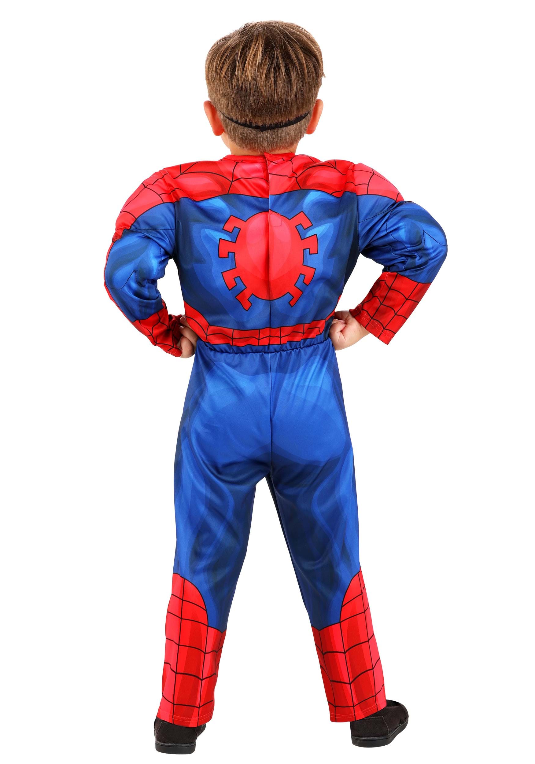 Jazwares Marvel Spider-Man Toddler Costume Kid's Marvel Costumes Small ...