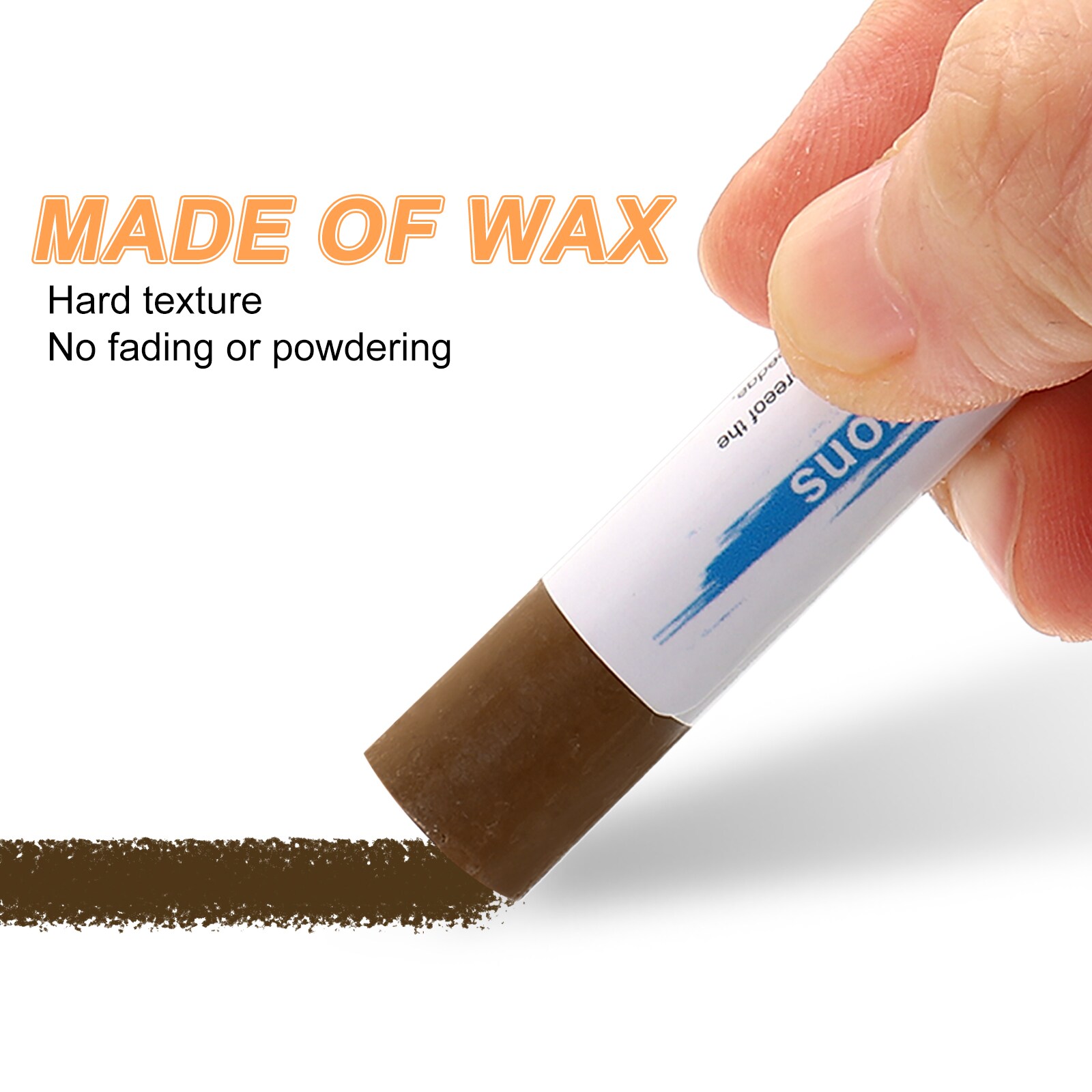 Harfington 5pcs Wood Filler Sticks Wooden Wax Touch Up Furniture Repair ...