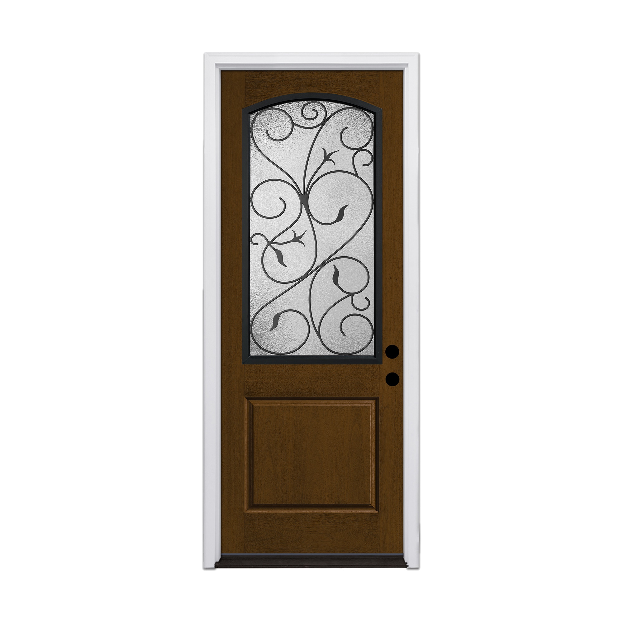 Therma-Tru Classic Craft 36-in x 96-in x 4-9/16-in Fiberglass Left-hand ...