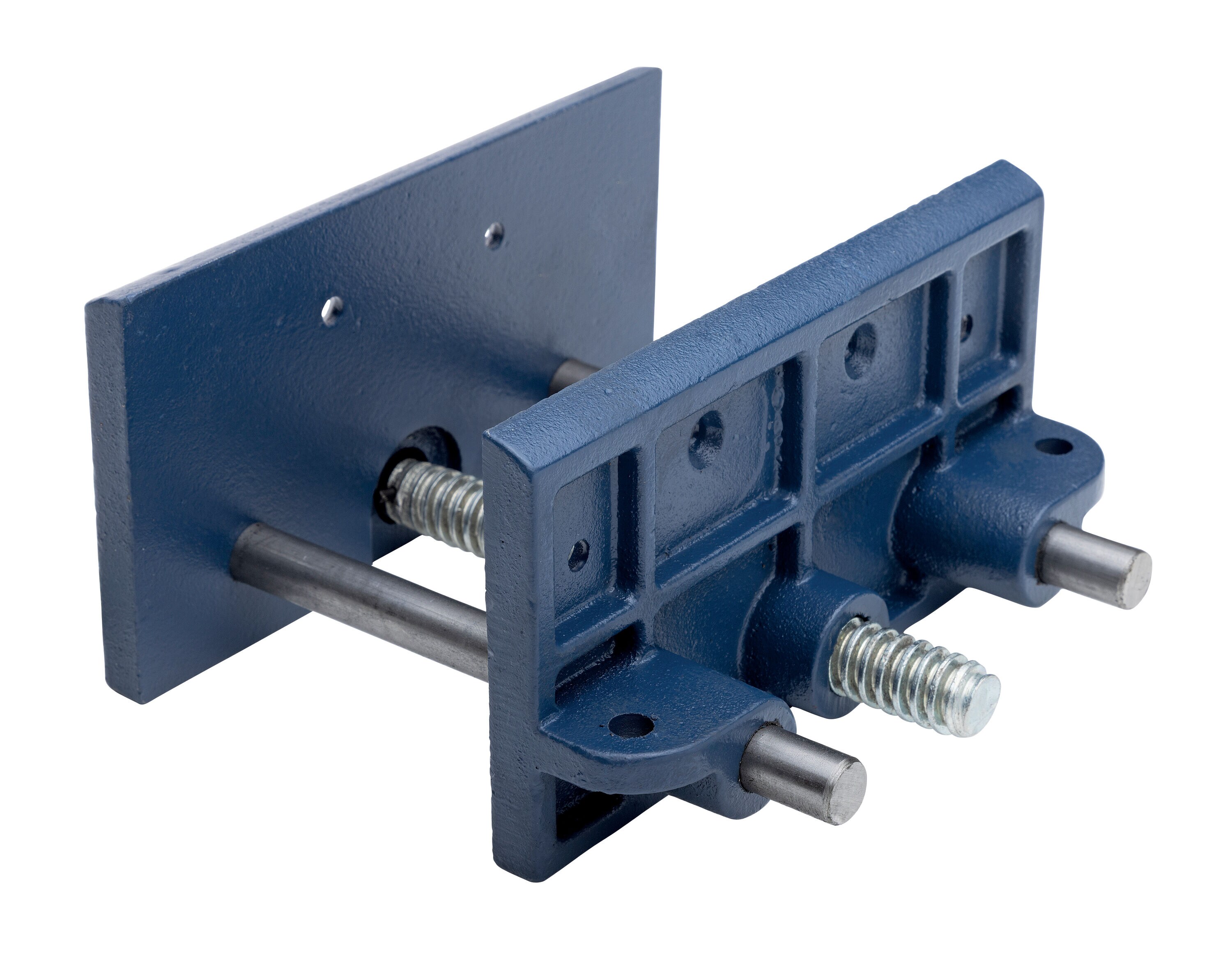 Yost 6.5 in Cast Iron Bench Vise 4.5 in Jaw Opening 2.5 in Throat Depth Blue Finish L65WW at Lowes