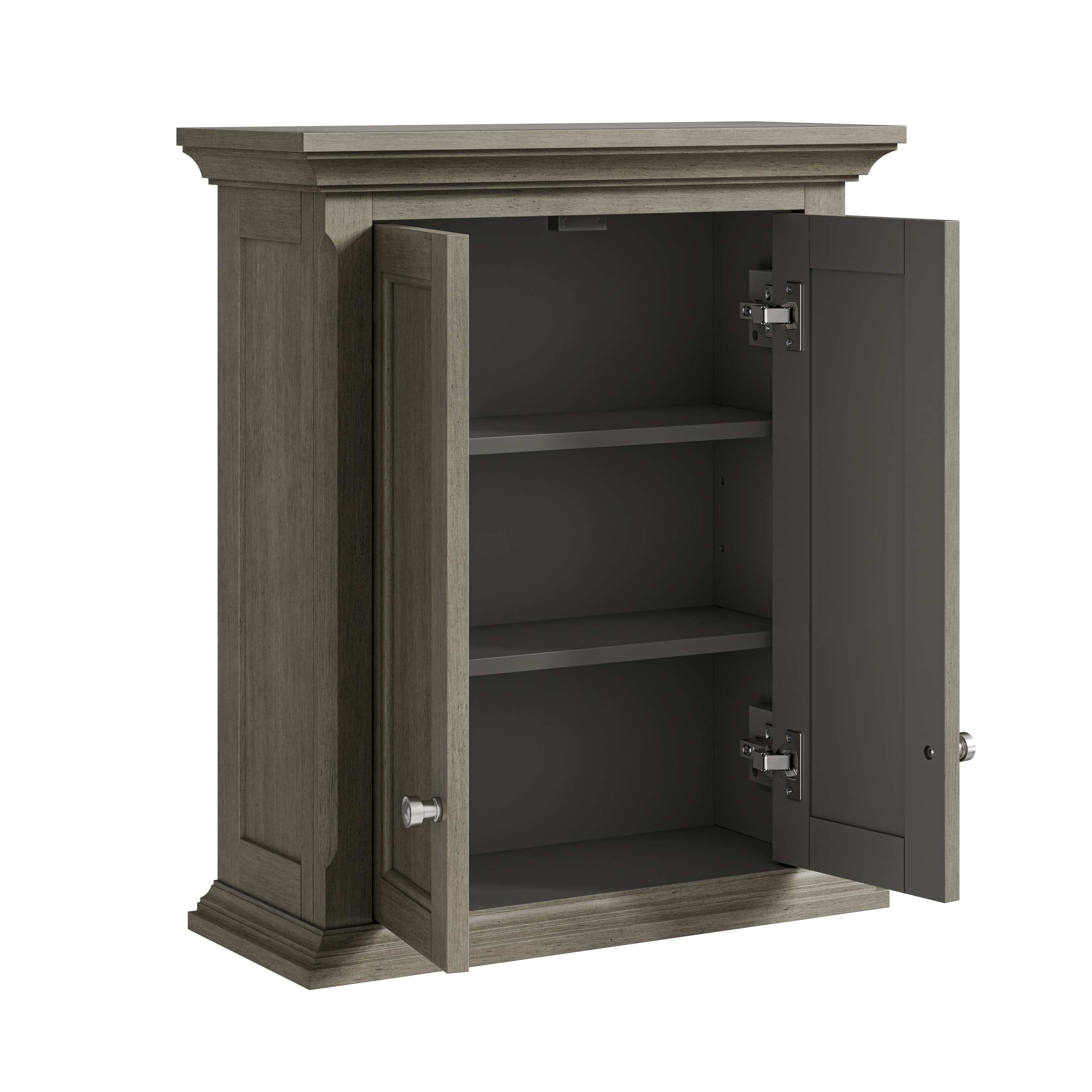 Shop allen + roth Roveland Smokewood 36" Bathroom Vanity Set at Lowes.com