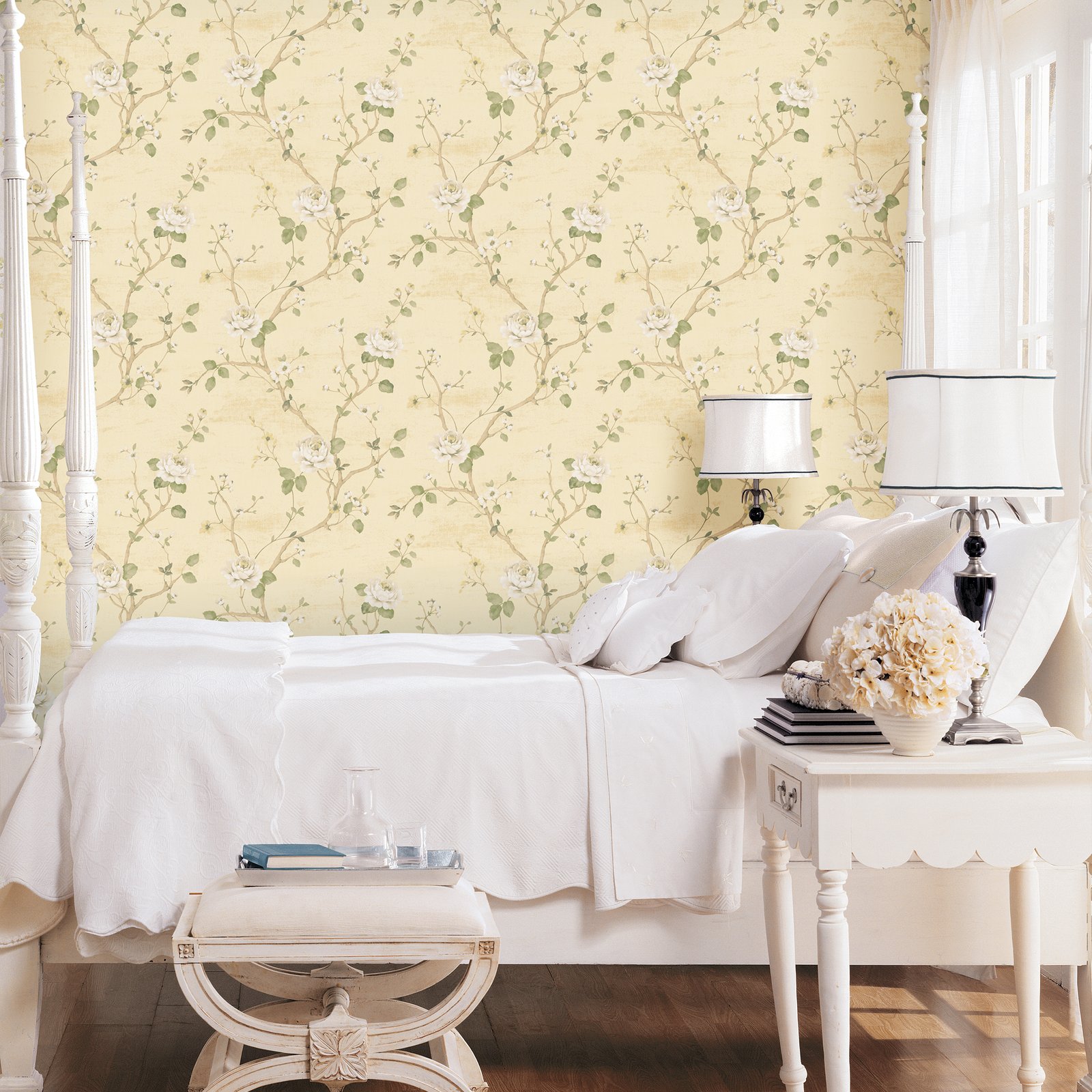 Galerie Palazzo 2 Luisella Floral Beige Wallpaper G67602 in the ...