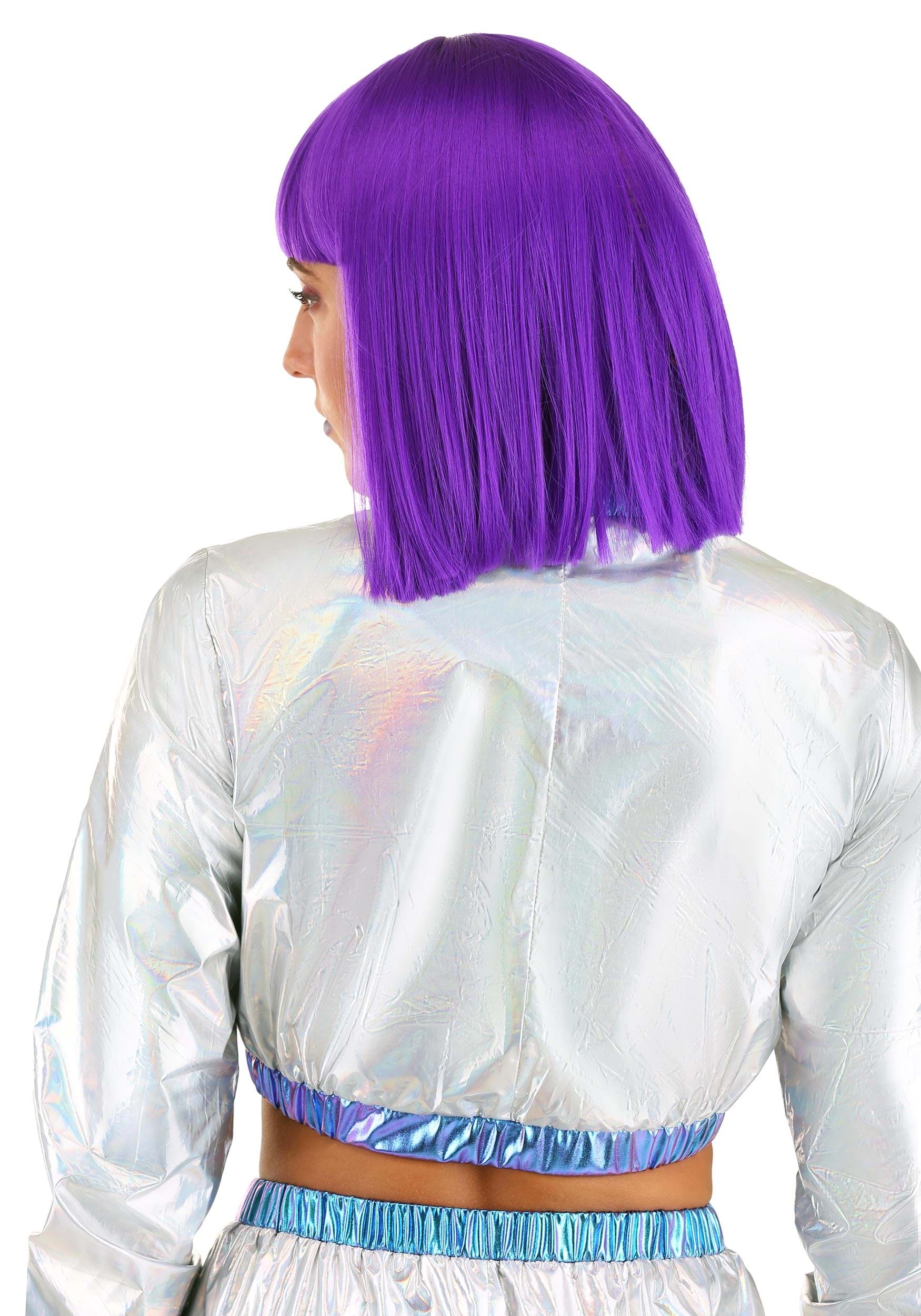 HalloweenCostumes.com FUN Costumes Cosmic Purple Women's Costume Wig ...