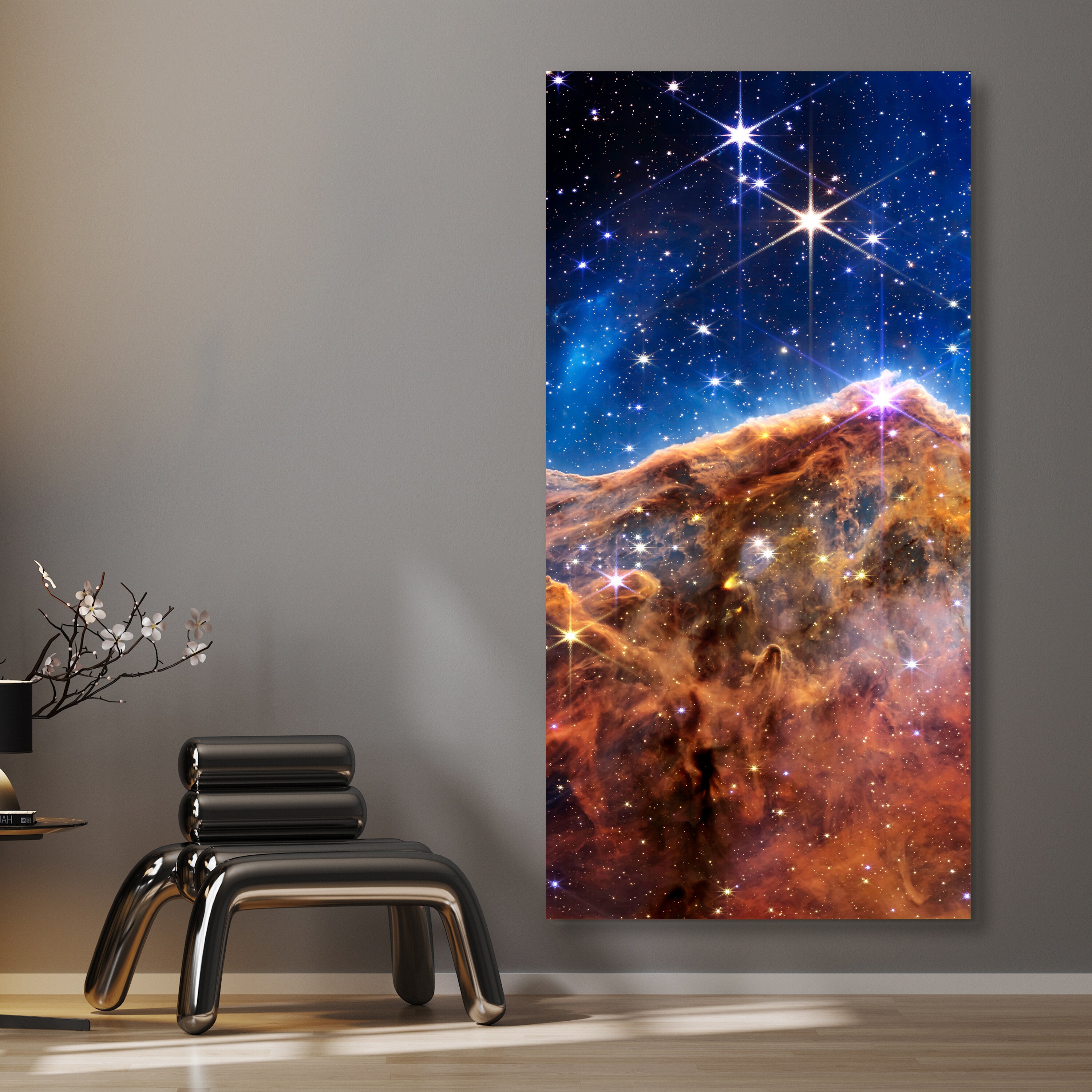 Empire Art Direct Mountains of the Carina Nebula B Unframed 72-in H x ...