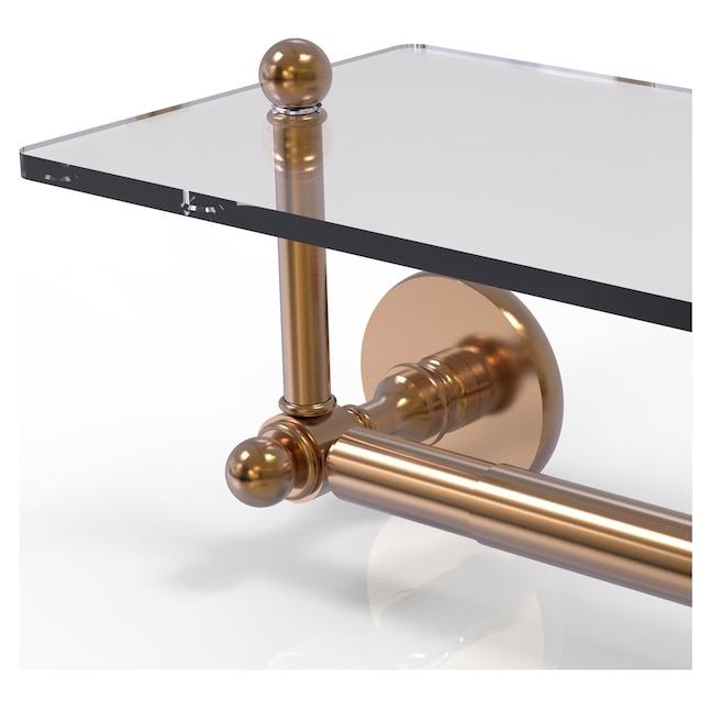 Allied Brass Prestige Skyline Brushed Bronze Wall Mount Double Post