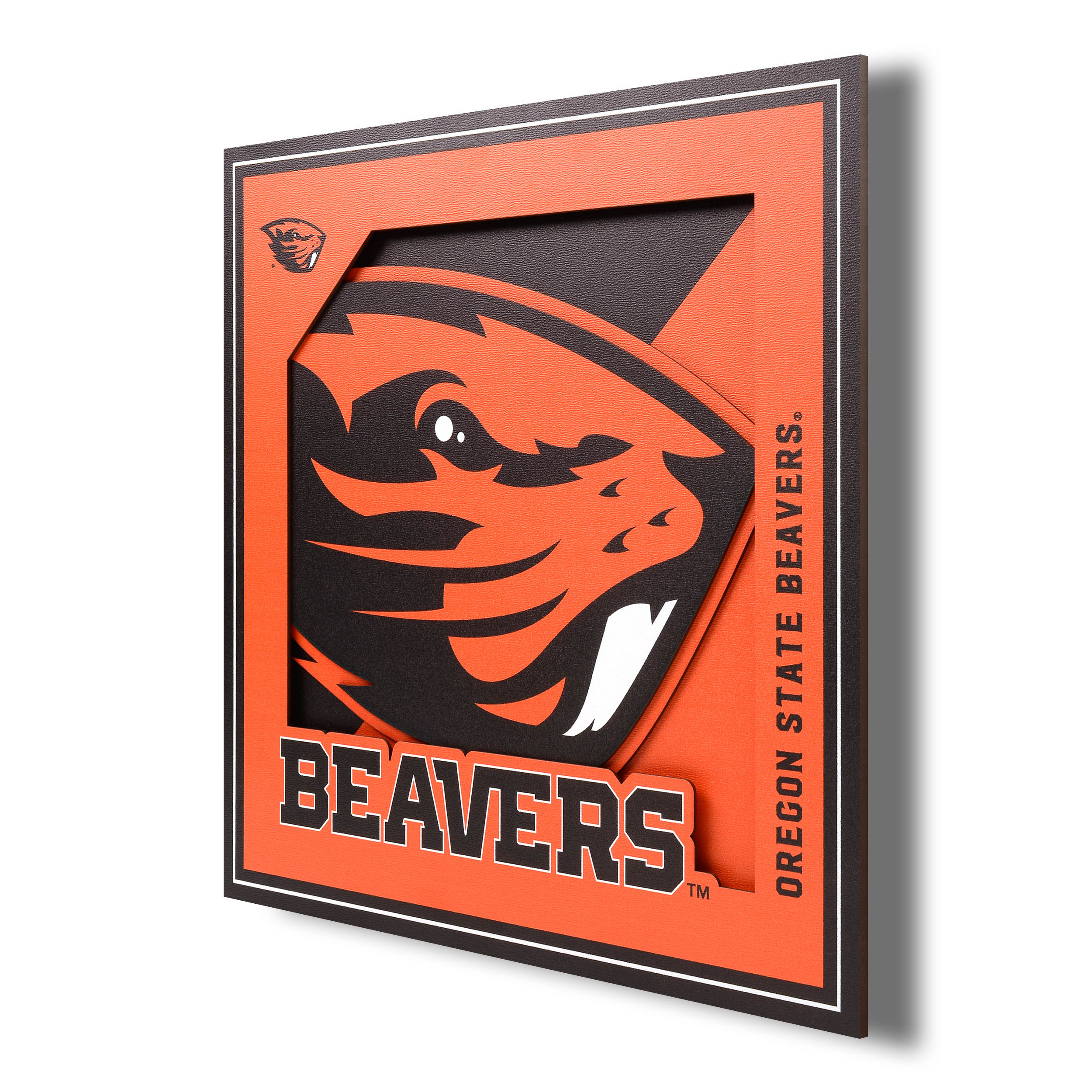 Sportula YouTheFan NCAA Oregon State Beavers 3D Logo Series Wall Art ...