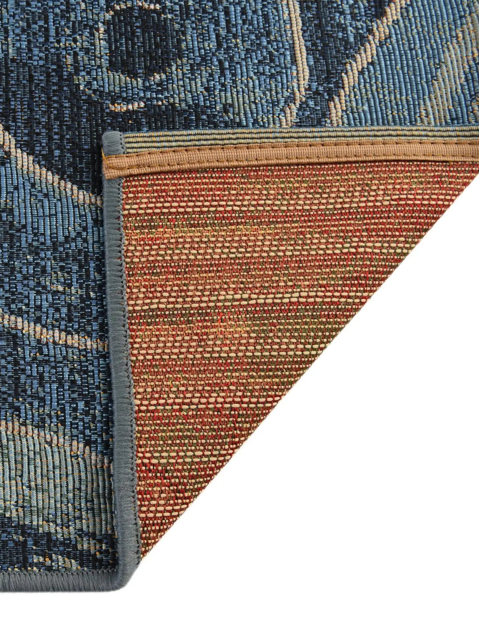 Unique Loom Azera Outdoor 2 X 6 (ft) Multi/Beige Indoor/Outdoor ...
