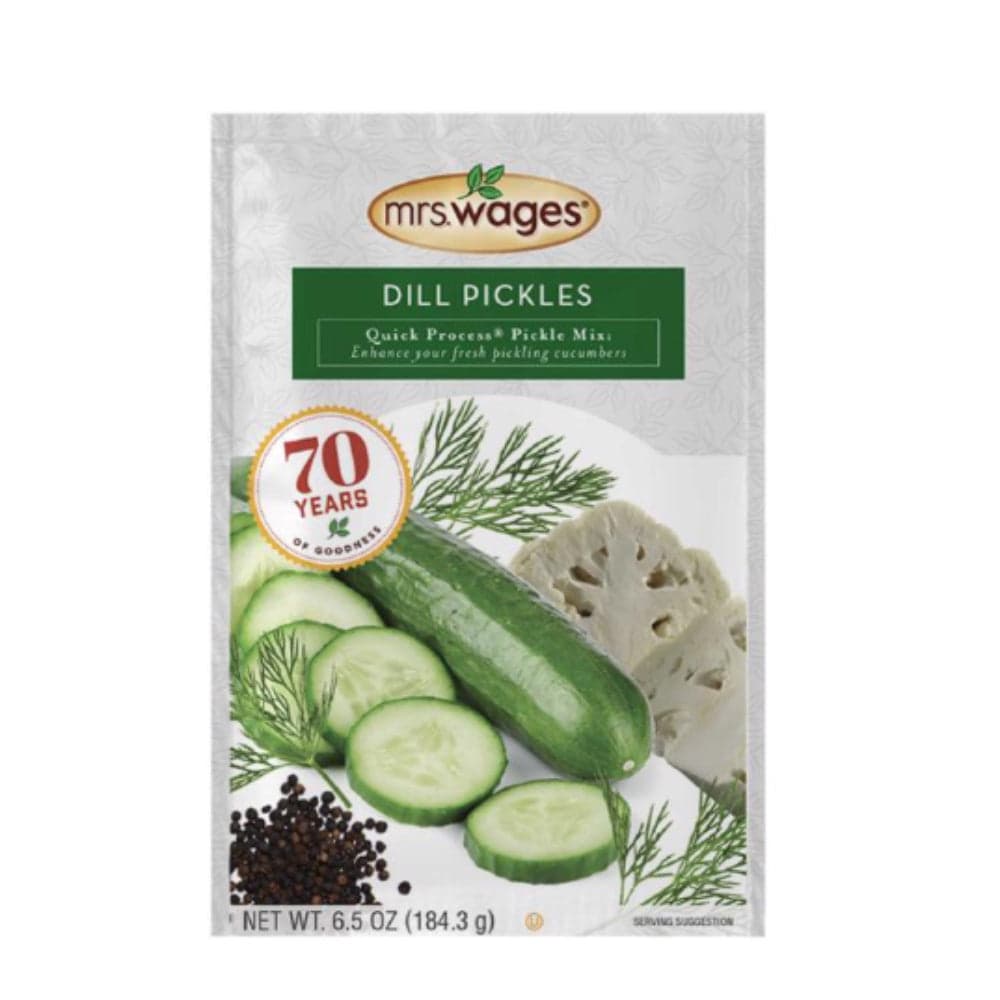 Mrs. Wages Dill Pickle Mix 6.5 oz Packet Case of 12 in the Dry ...