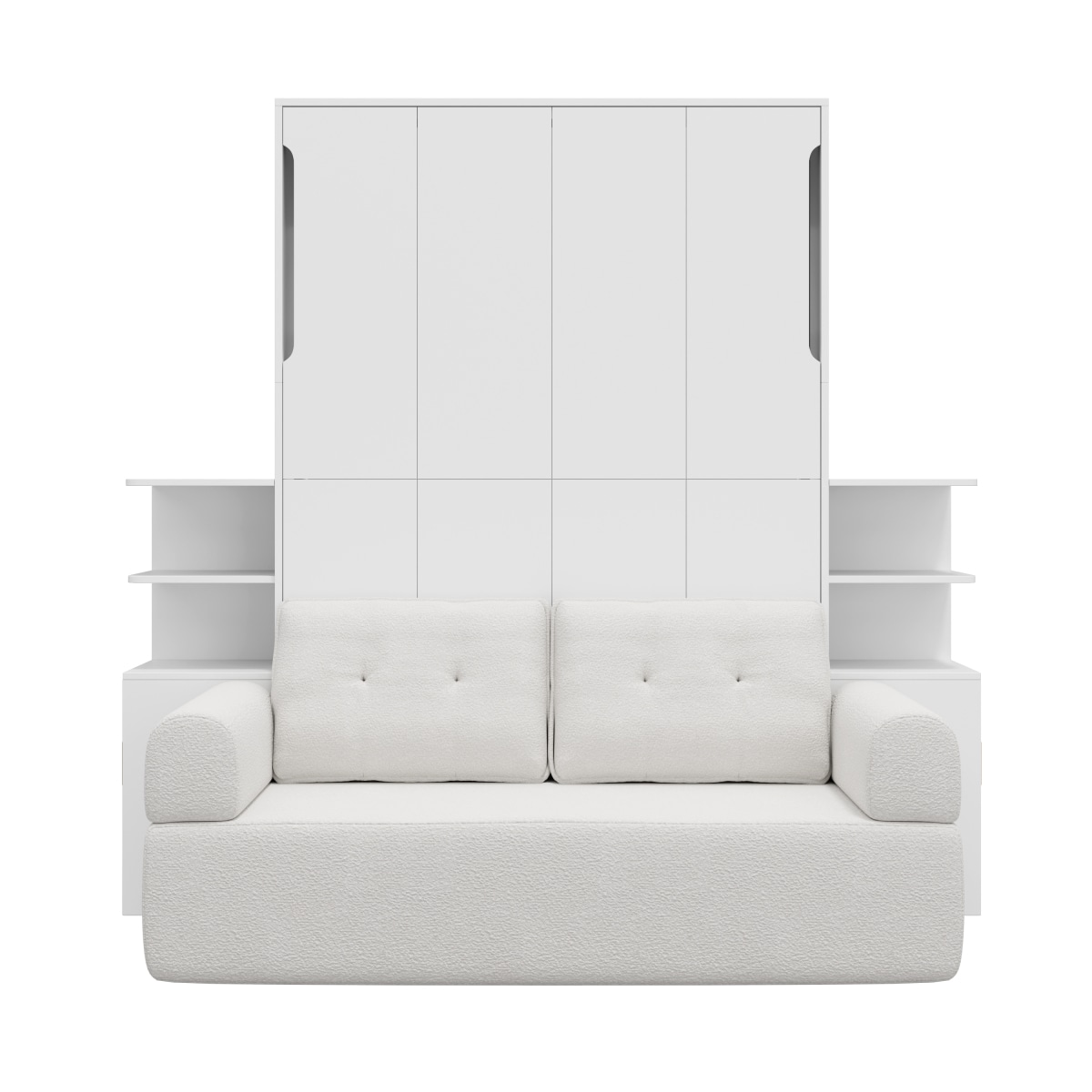 Streamdale Furniture Streamdale Queen Size Wall Murphy Bed with Sofa ...