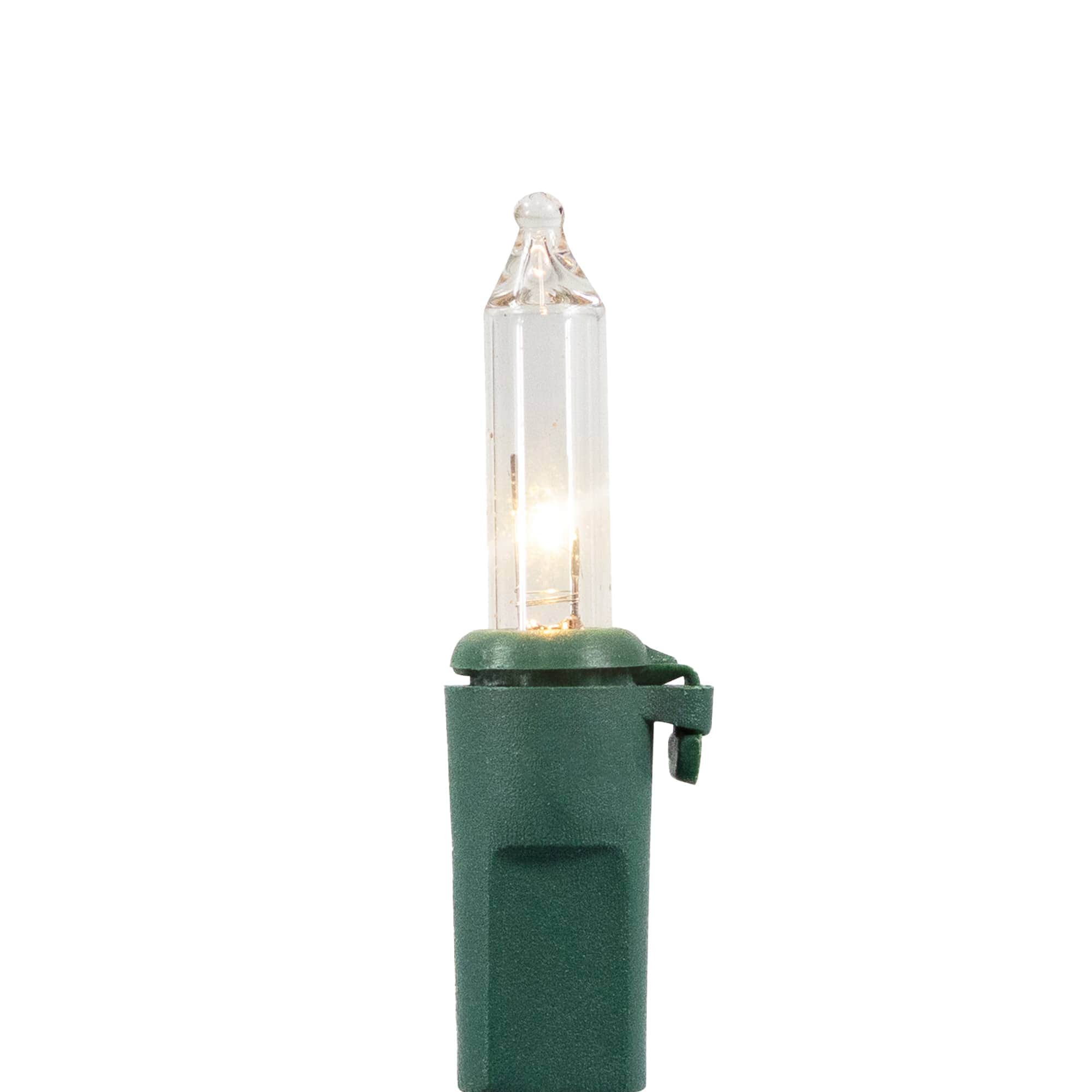 Northlight Mini Christmas Light Set - Green and Clear - 10 feet Green ...