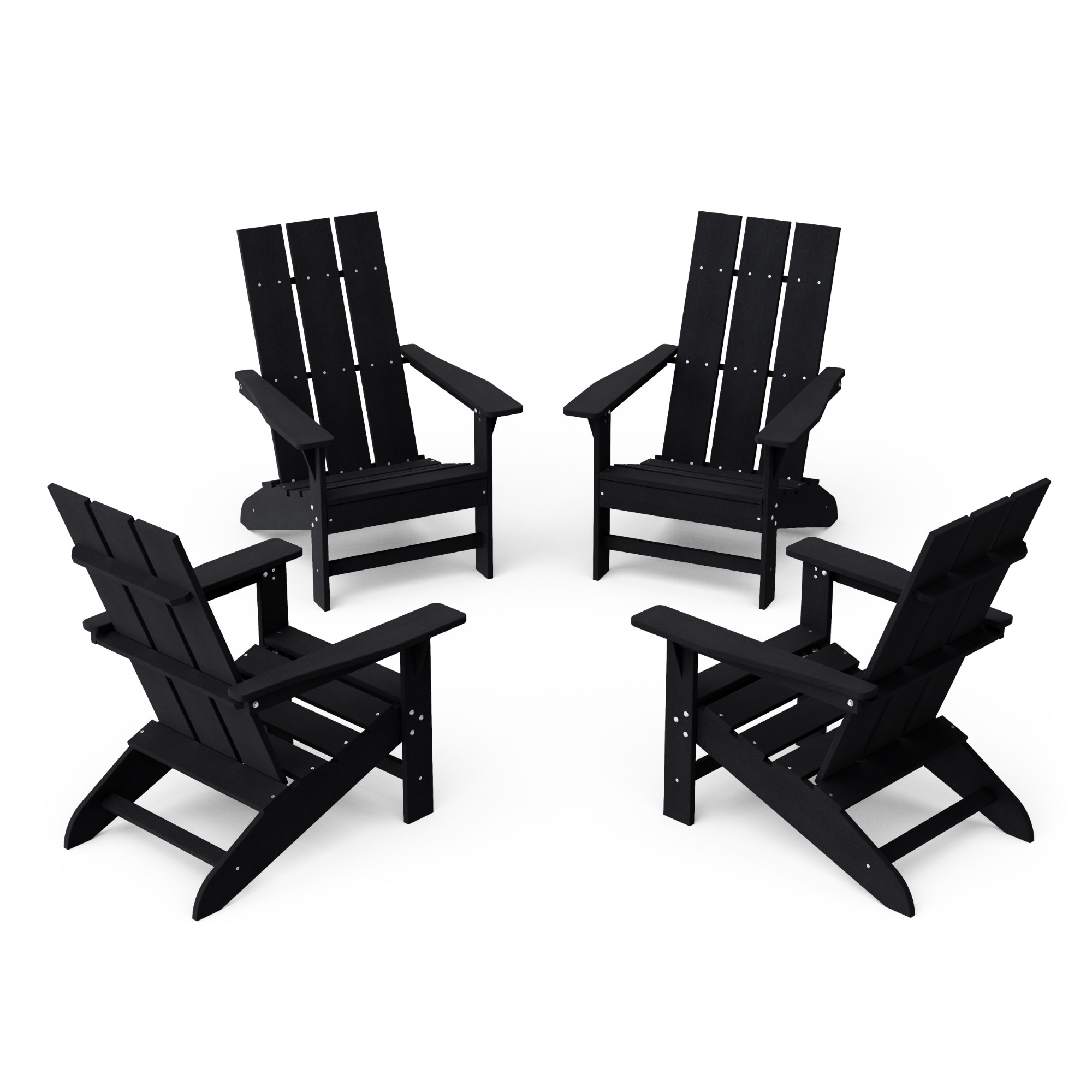 Wildridge Freedom Modern 4 -Piece Patio Conversation Set in the Patio ...