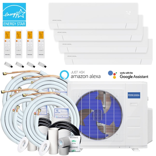 MRCOOL Multi-Zone Series Quad or More Zone 36000-BTU 23.9 SEER Ductless ... MRCOOL Multi-Zone Series Quad or More Zone 36000-BTU 23.9 SEER Ductless ...