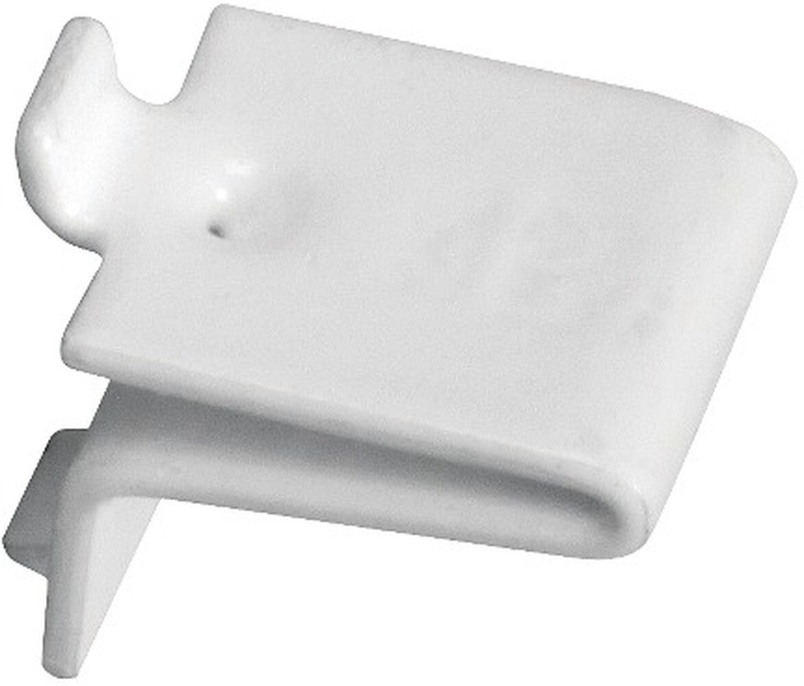Knape & Vogt Knape Vogt 256 Series Shelf Clip White 256S WH in the ...