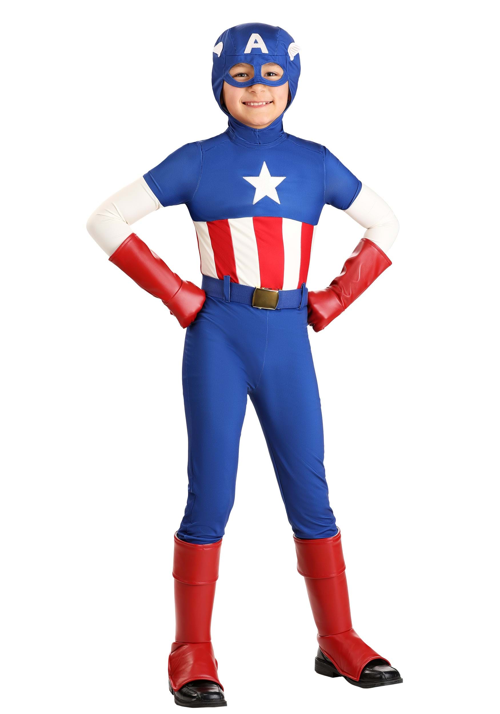 Jazwares Child Premium Marvel Captain America Costume Marvel Costumes ...