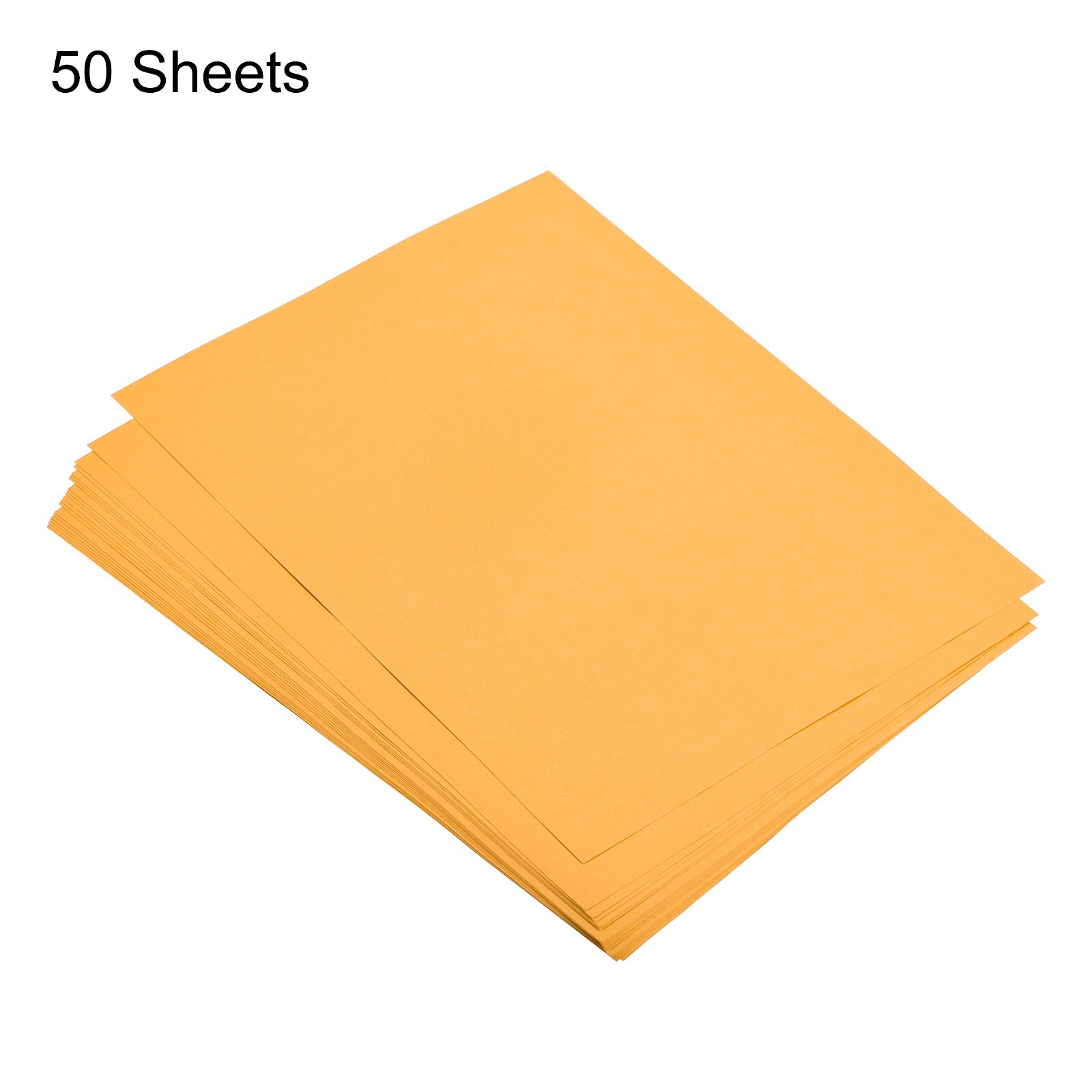 Unique Bargains 50 Sheets Colored Copy Paper 8 1/2 Inch Printer Paper ...