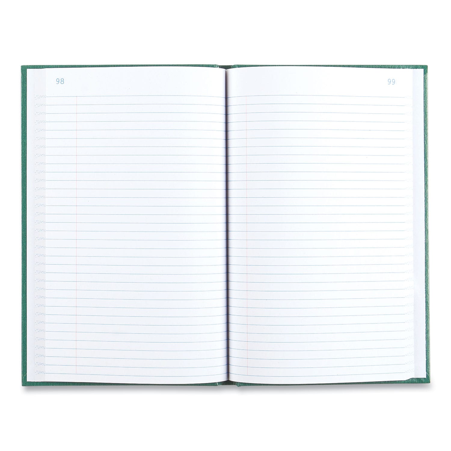 National Brand Emerald Series Account Book Green Cover 9.63 X 6.25 ...