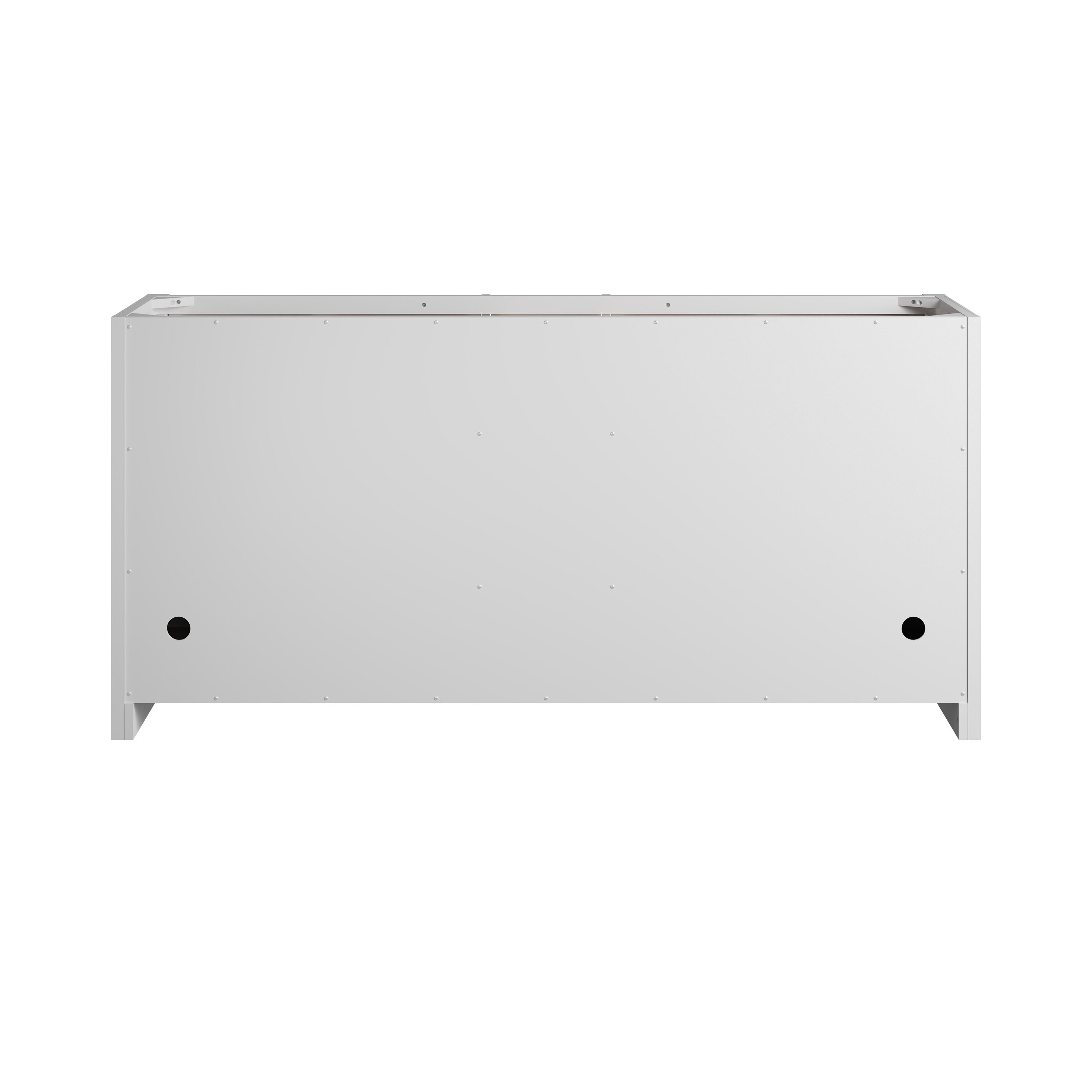 James Martin Vanities Bellshire 72-in Bright White Undermount Double ...