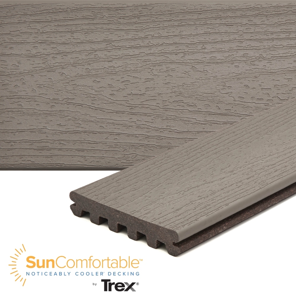 Trex Enhance Basics 1-in x 6-in x 20-ft Tide Pool Grooved Composite ...