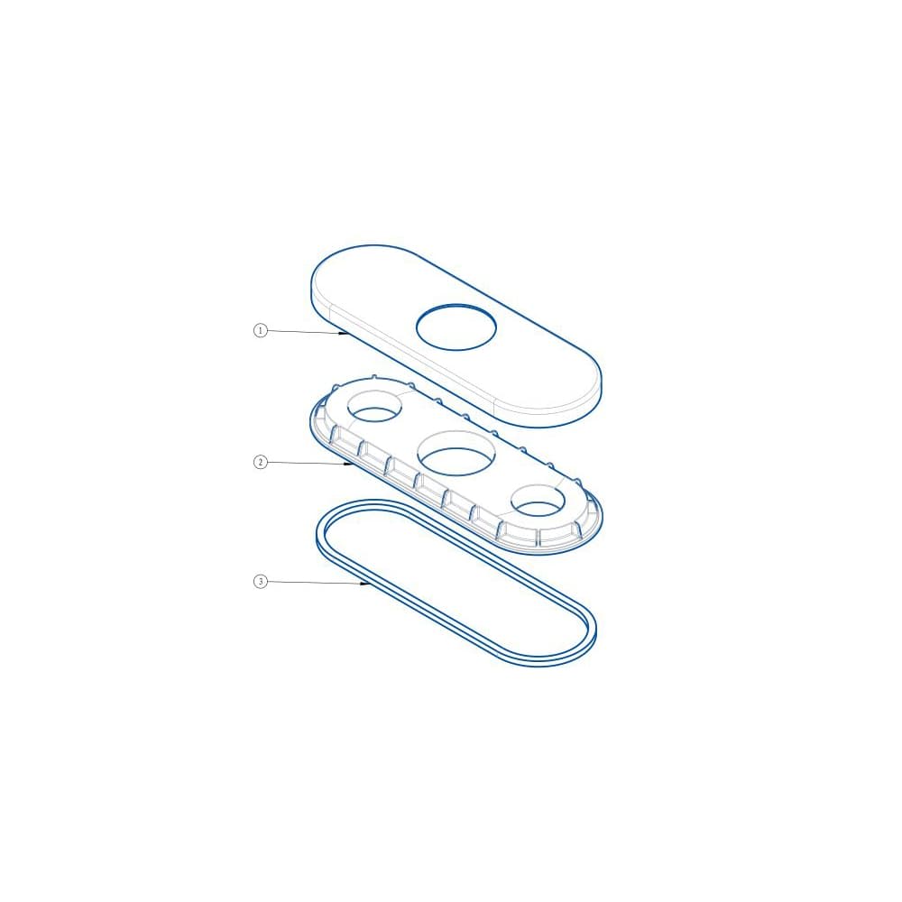 PROFLO OBPF15Y0261500 ESCUTCHEON PLATE in the Faucet Repair Kits ...