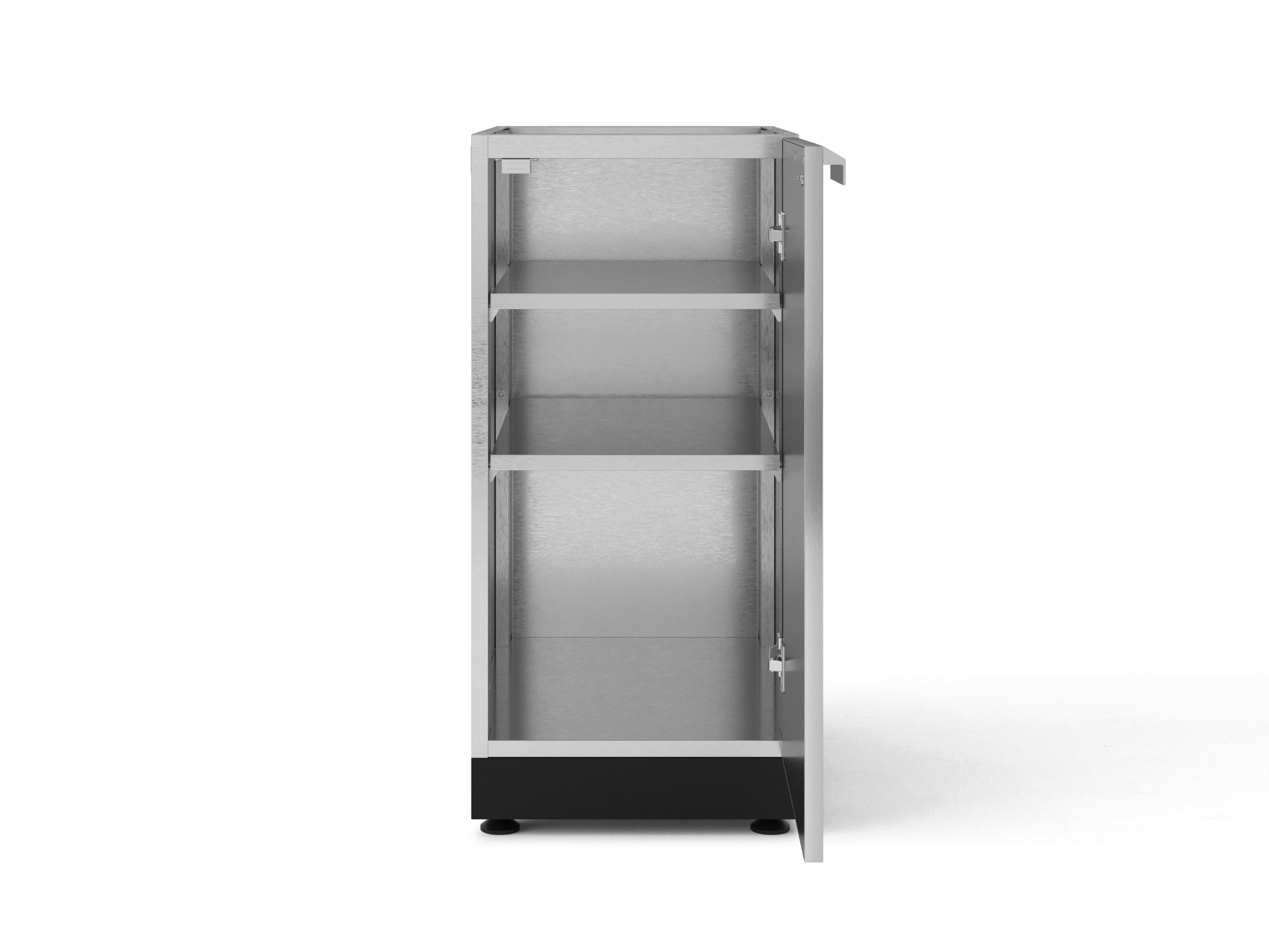 NewAge Products Classic Series 1 Door 16-in W Stainless Steel Powder ...