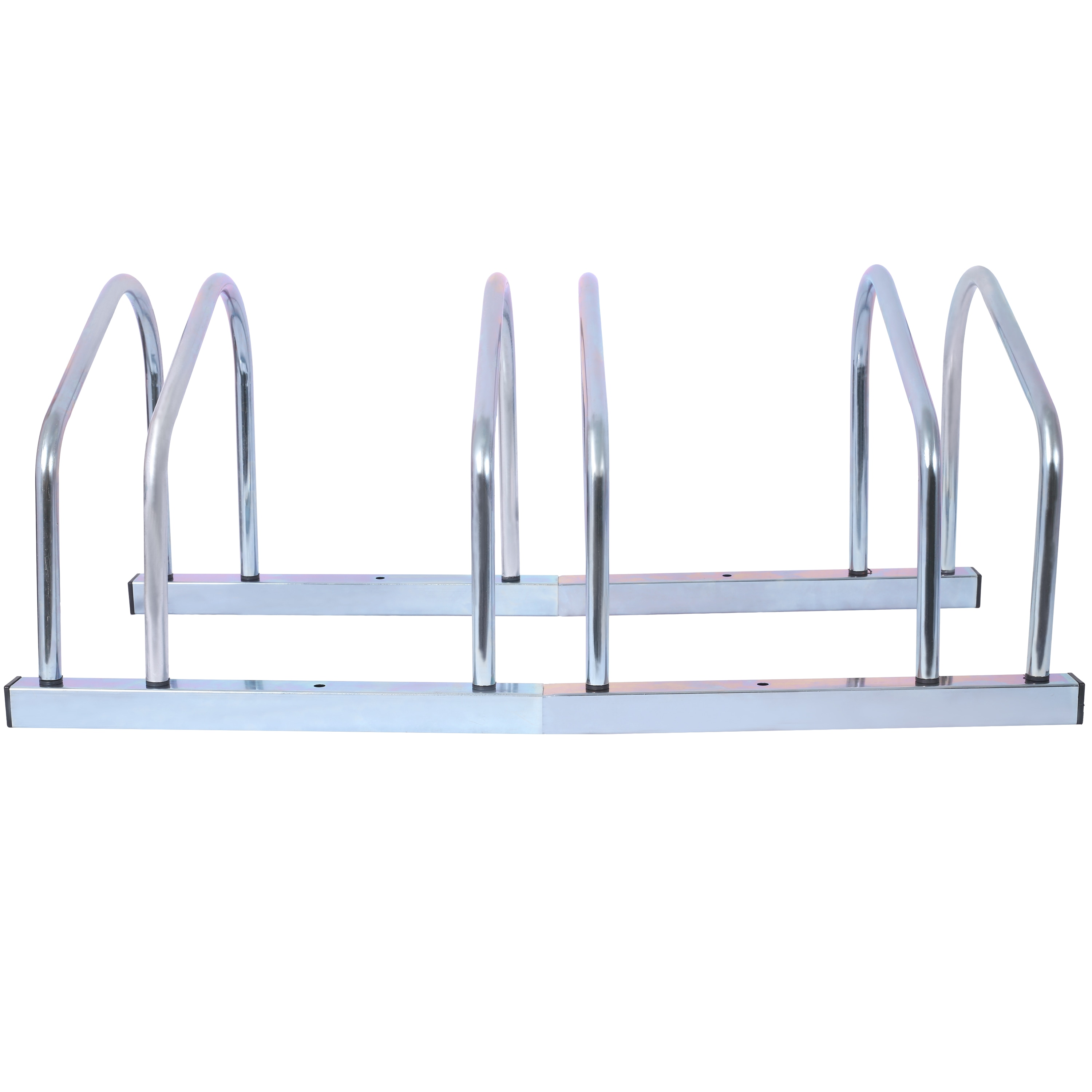LOVMOR 3 Bikes Floor Bike Stand Bike Parking Rack Garage Bike Storage ...