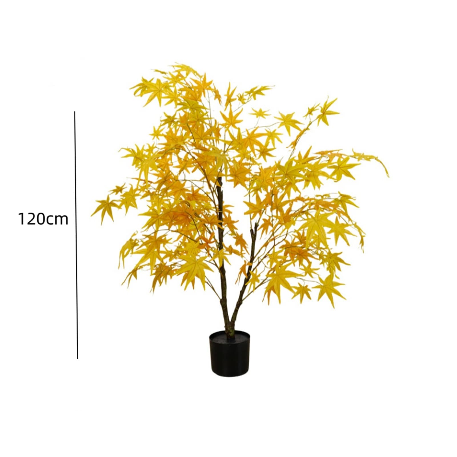 GarveeLife Artificial maple tree/ 3.9ft/4.9ft/5.9ft/ fake potted maple ...