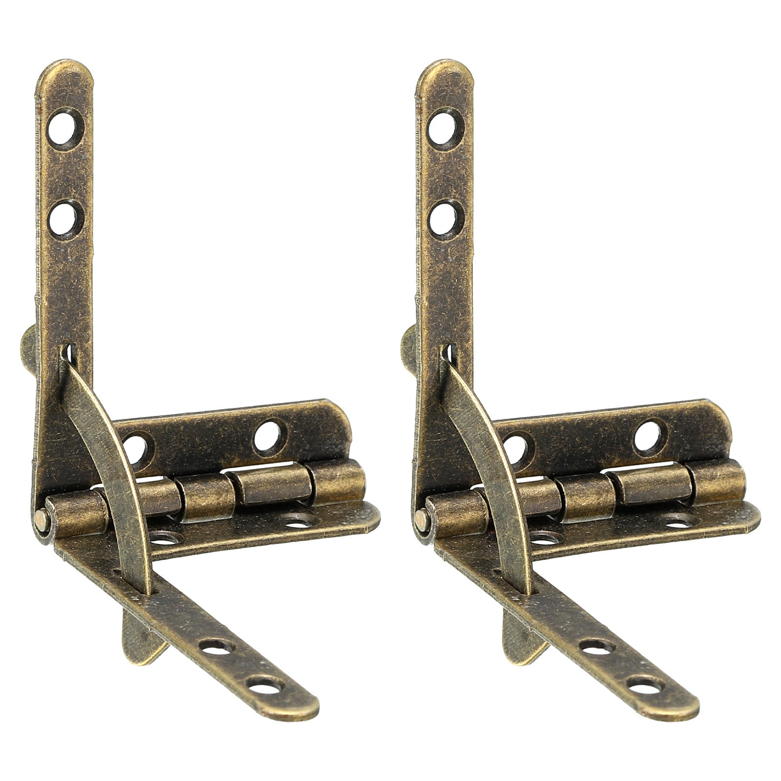 Unique Bargains 2pcs Box Quadrant Hinge 30.5x40mm Box Hinge Cases with ...