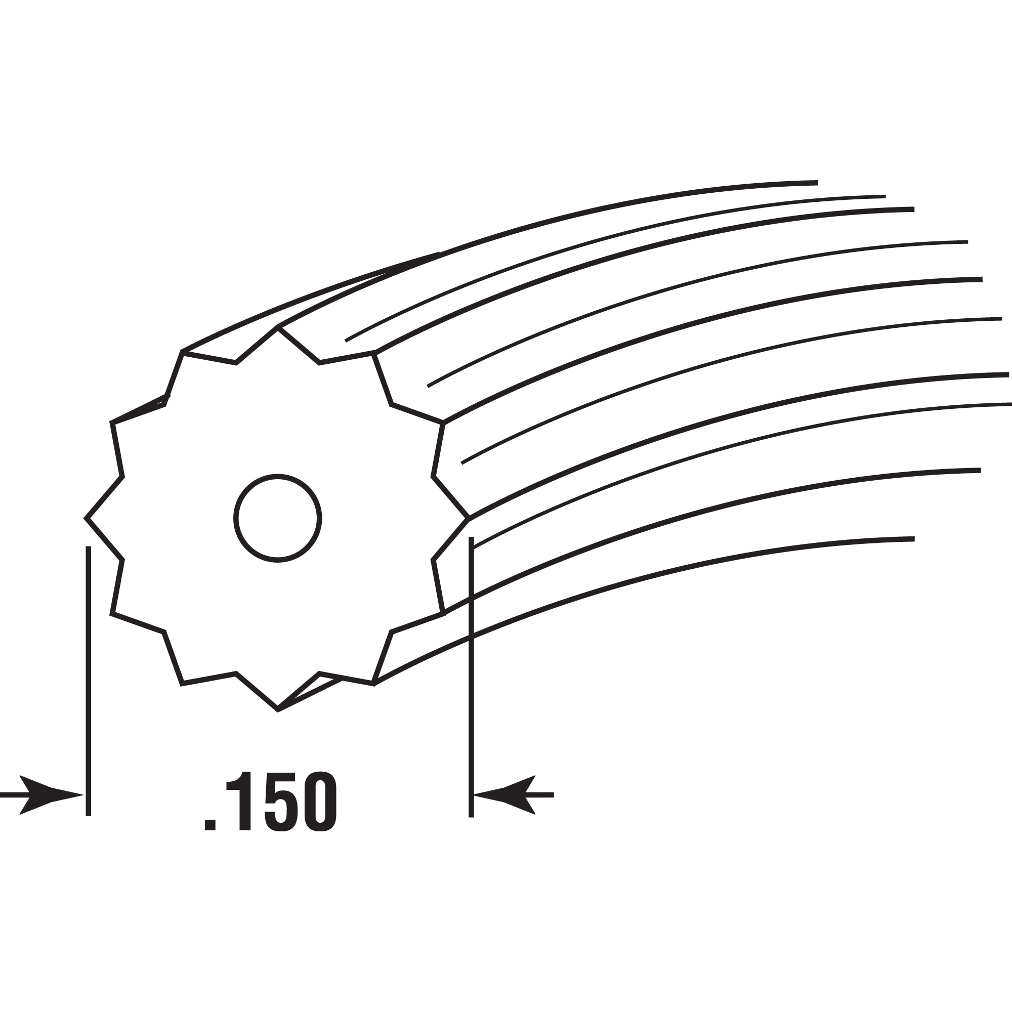 Prime-Line Screen Retainer Vinyl Spline 0.150 inch Round Black 500 foot ...