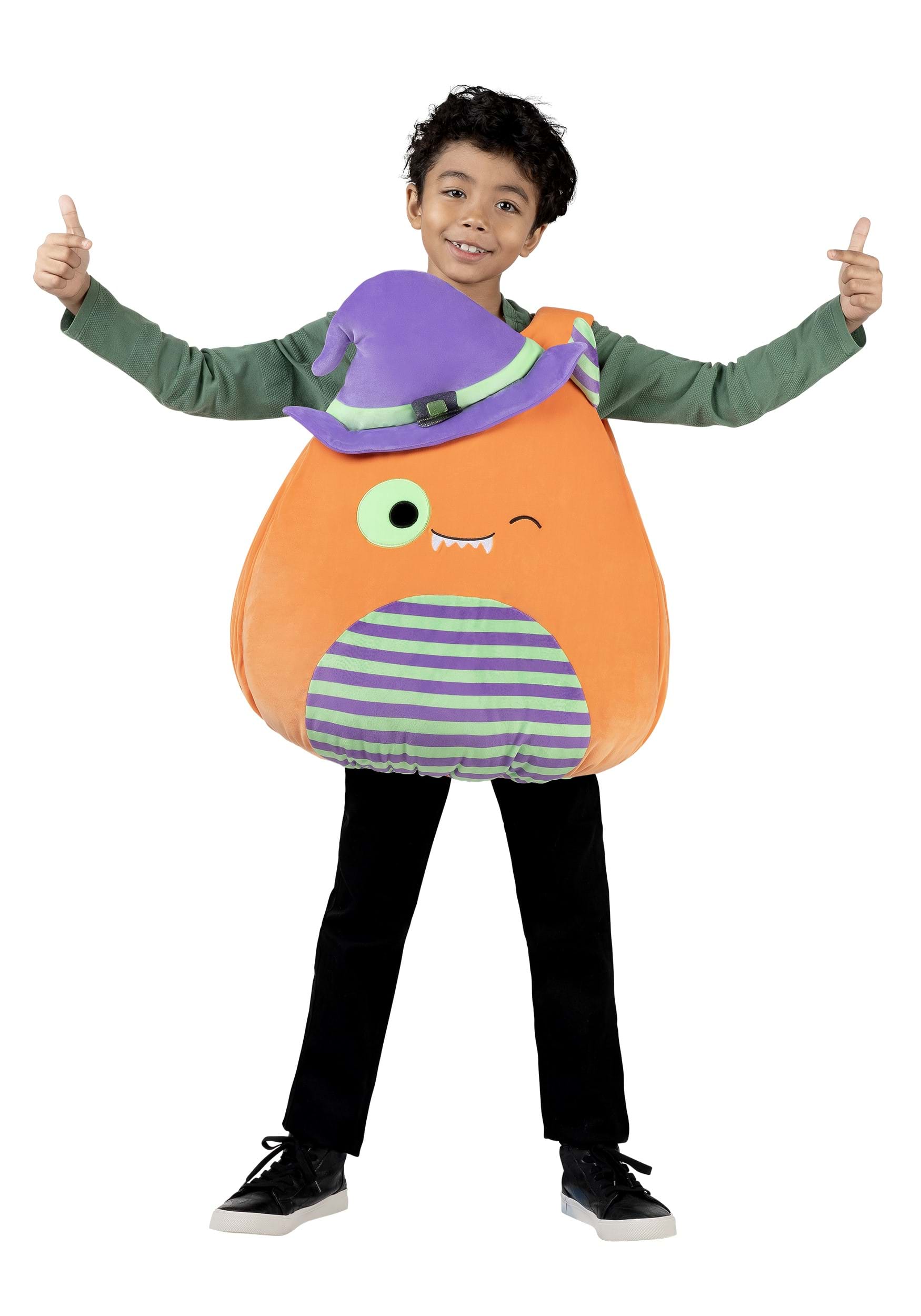 Jazwares Squishmallow Child Squishmallow Charlon the Monster Costume ...