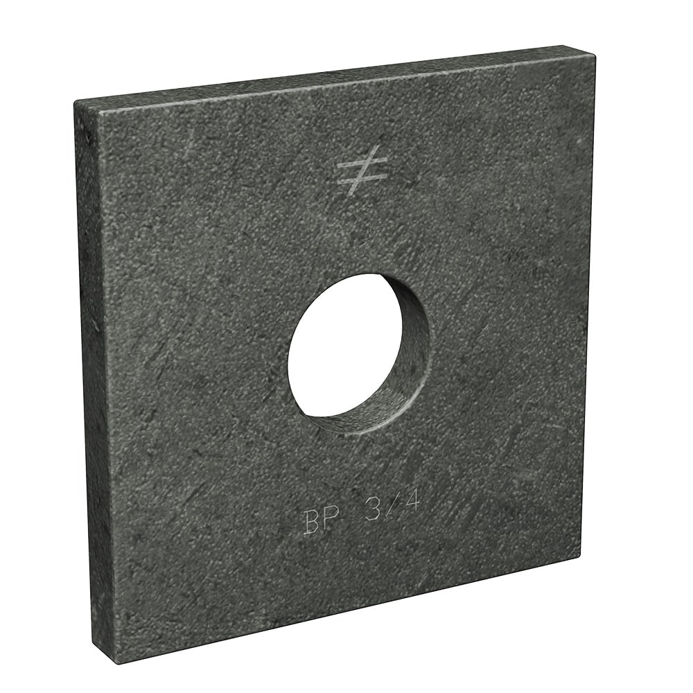 Simpson Strong-Tie BP 2-3/4-in x 2-3/4-in Bearing Plate with 3/4-in ...